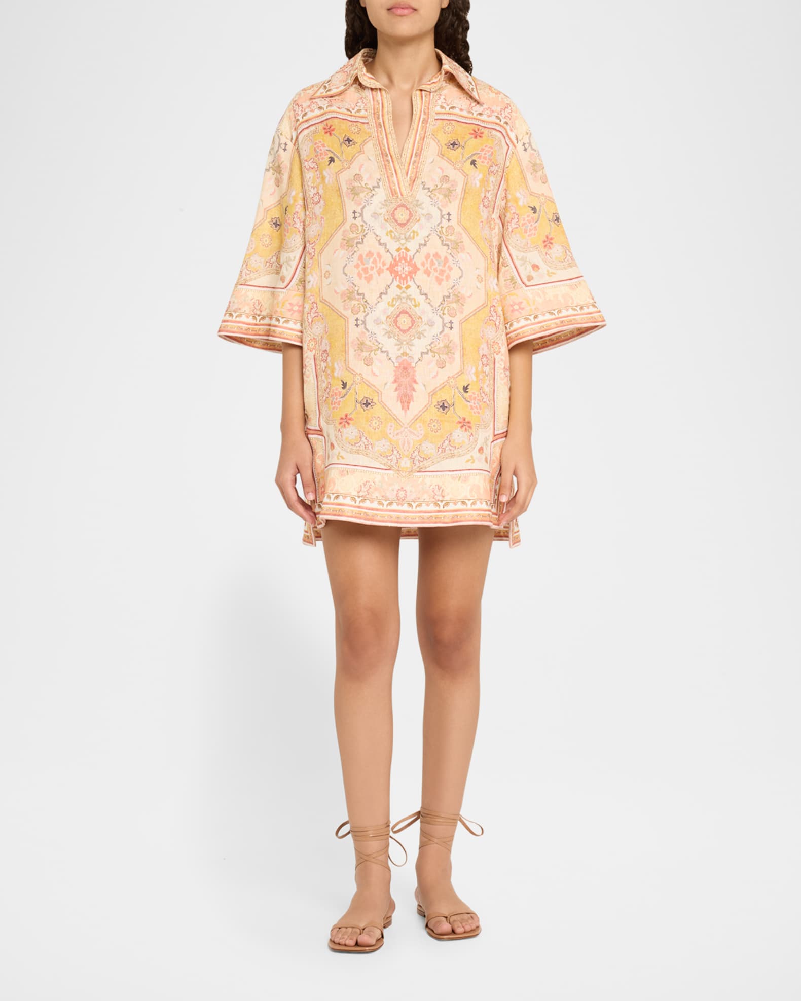 Zimmermann Wylie Tunic Dress | Neiman Marcus
