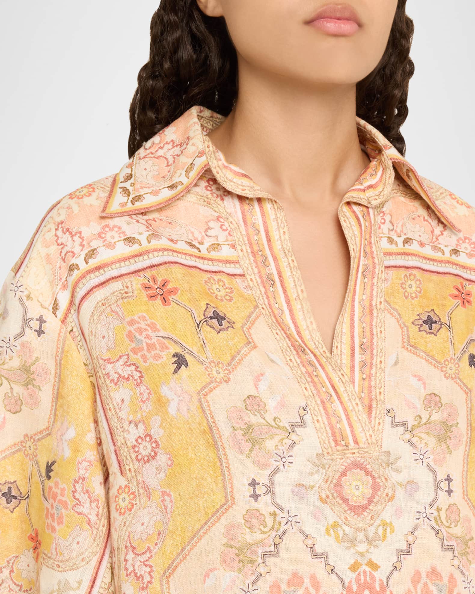 Zimmermann Wylie Tunic Dress | Neiman Marcus