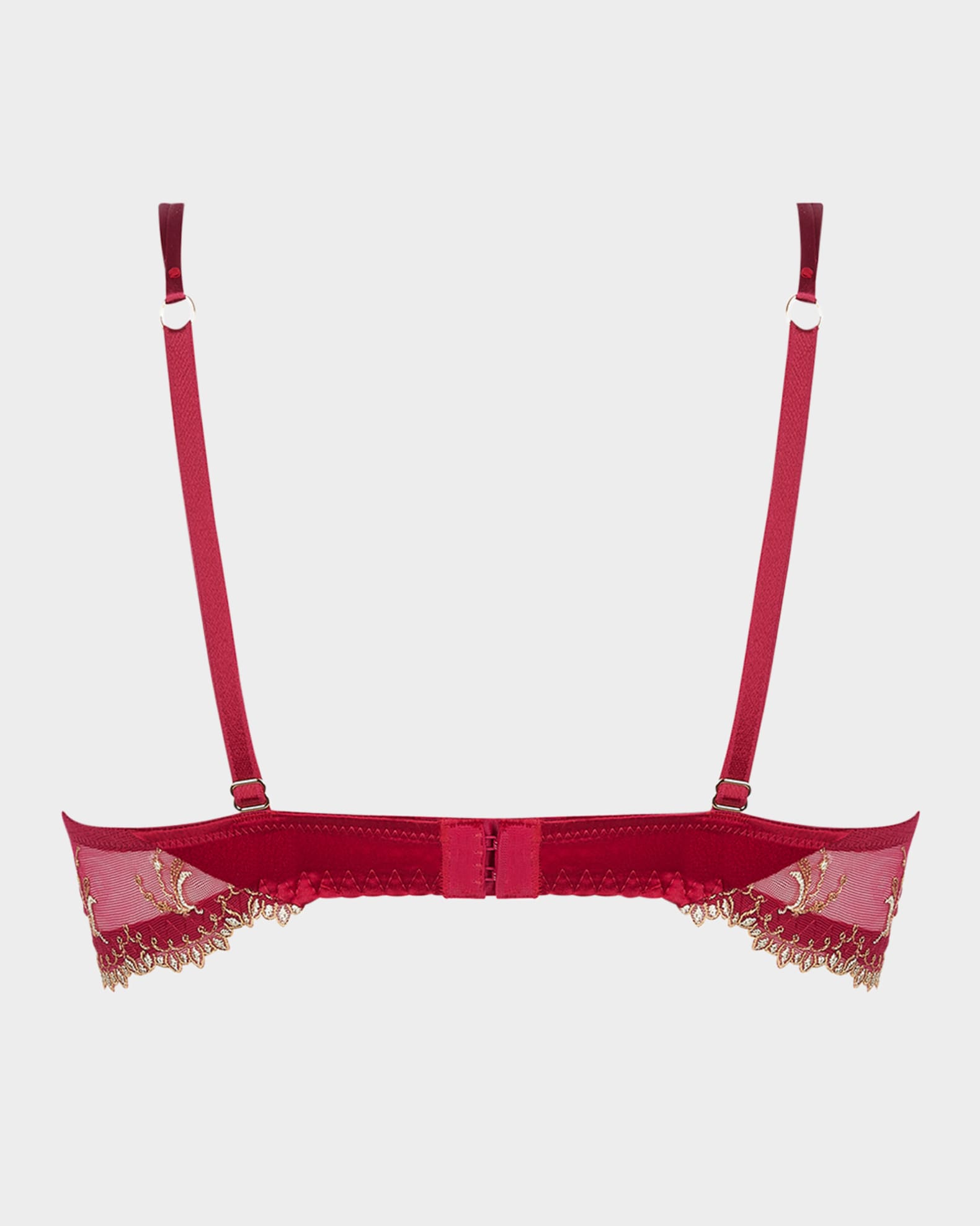 Lise Charmel Embroidered Lace Demi Bra | Neiman Marcus