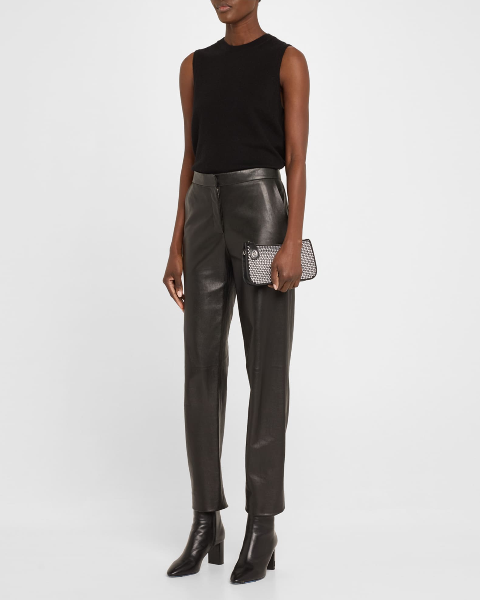 Coach Penn Crystal Zip Shoulder Bag | Neiman Marcus