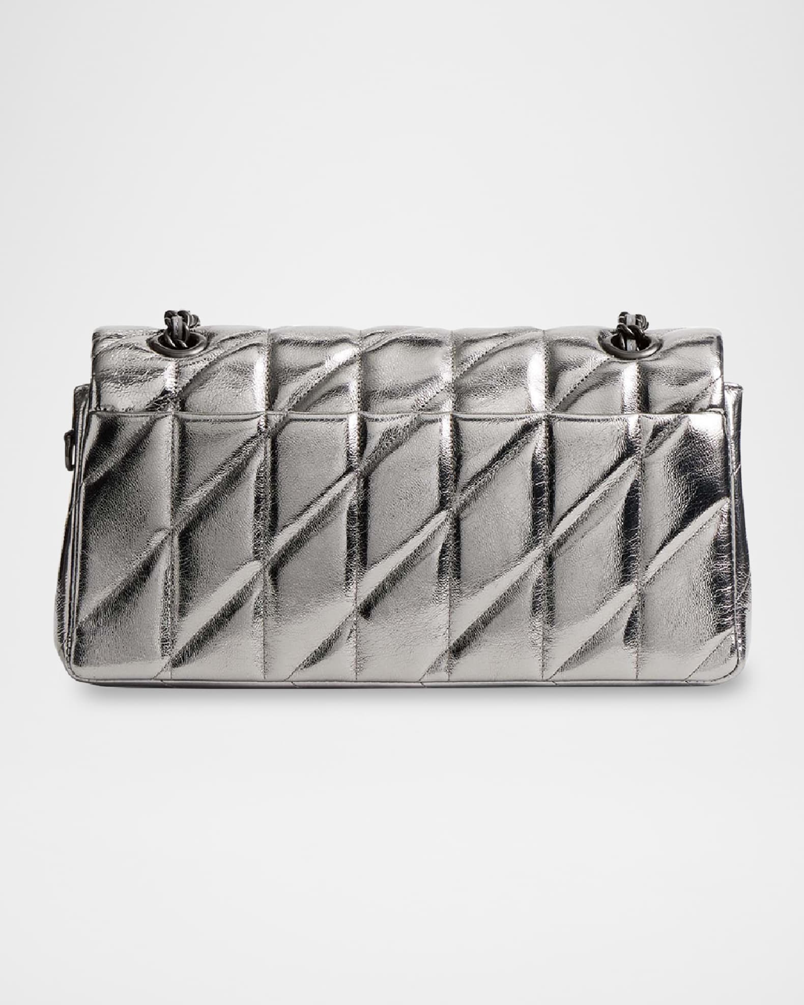 Coach Tabby 26 Quilted Metallic Leather Shoulder Bag | Neiman Marcus