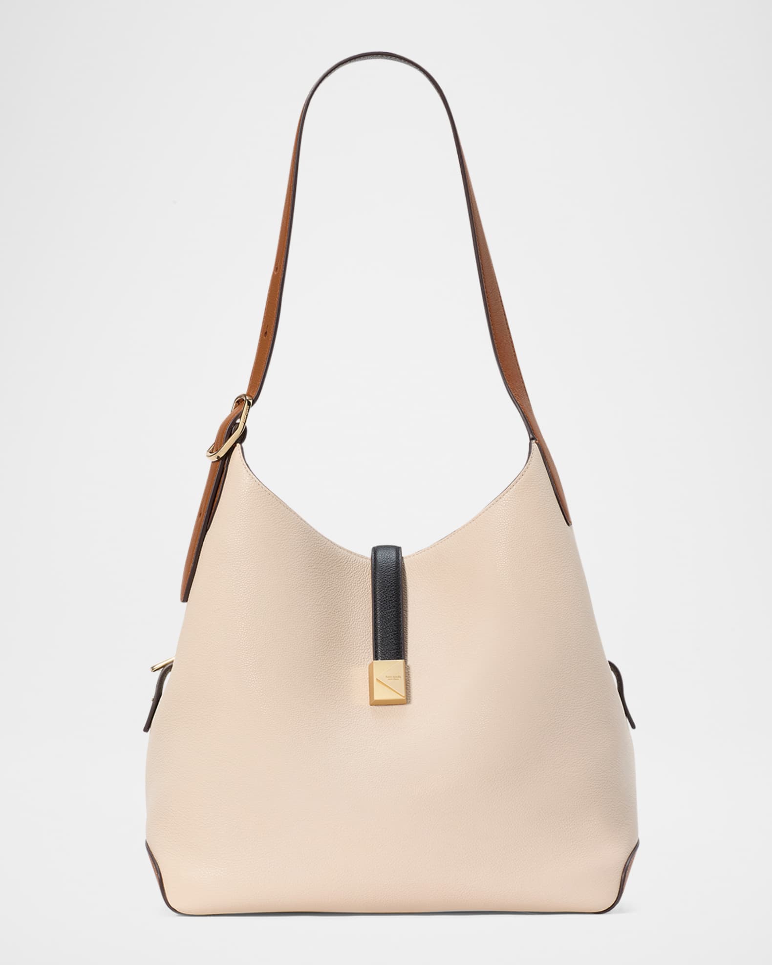 kate spade new york tribeca colorblock pebbled leather shoulder bag ...