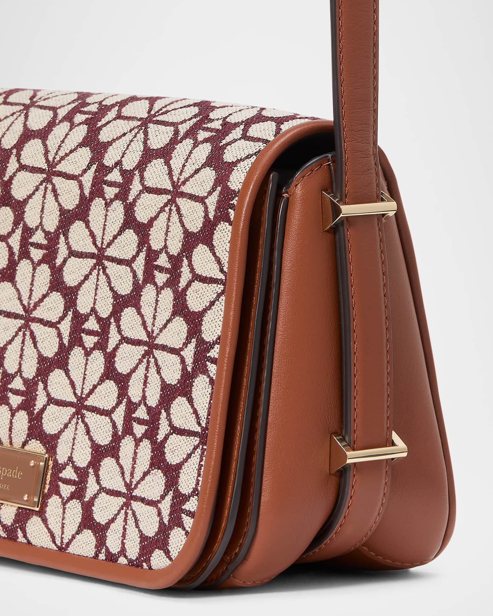 kate spade new york spade flower jacquard crossbody bag kate spade new york spade flower jacquard crossbody bag