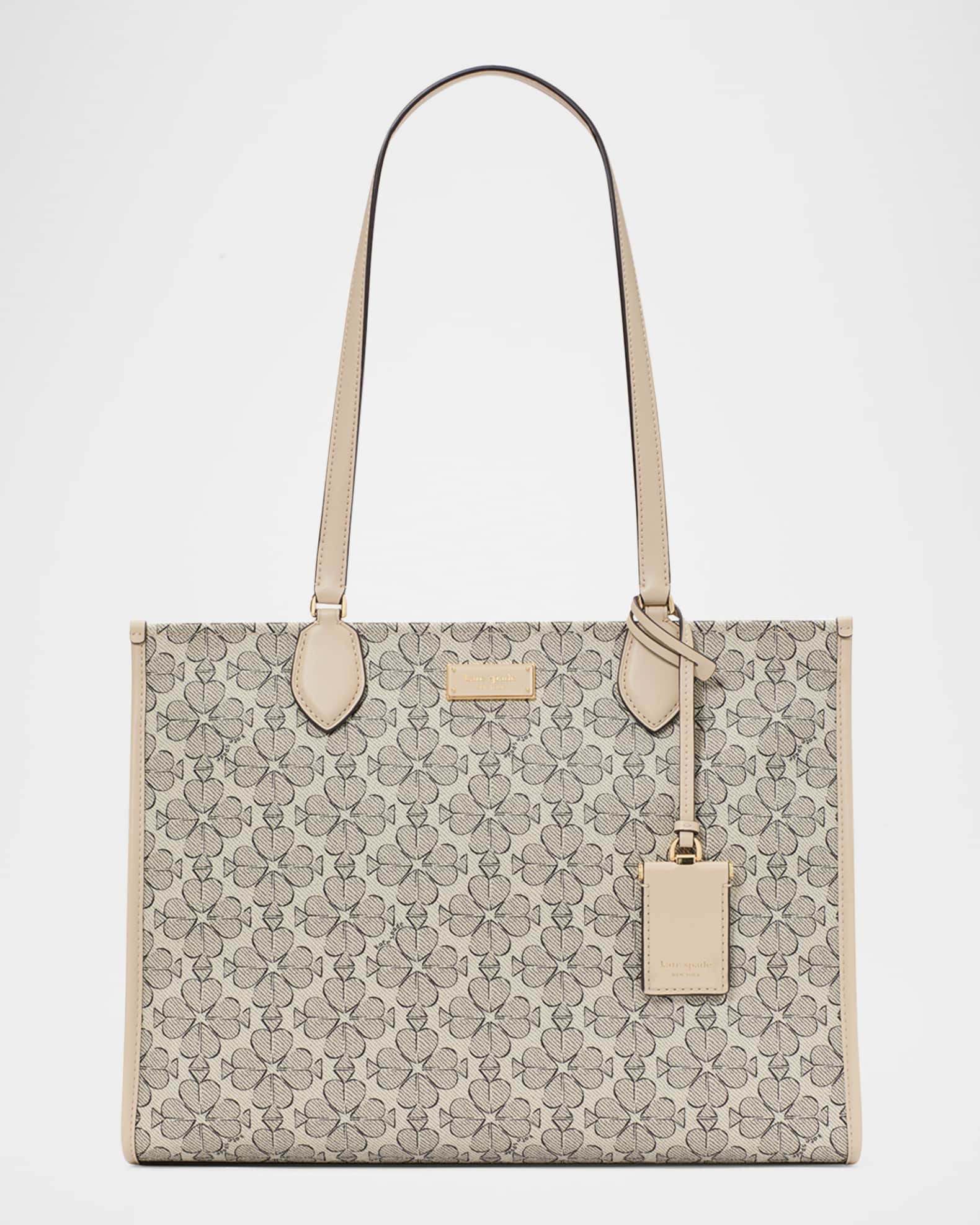 kate spade new york spade flower coated canvas tote bag | Neiman Marcus