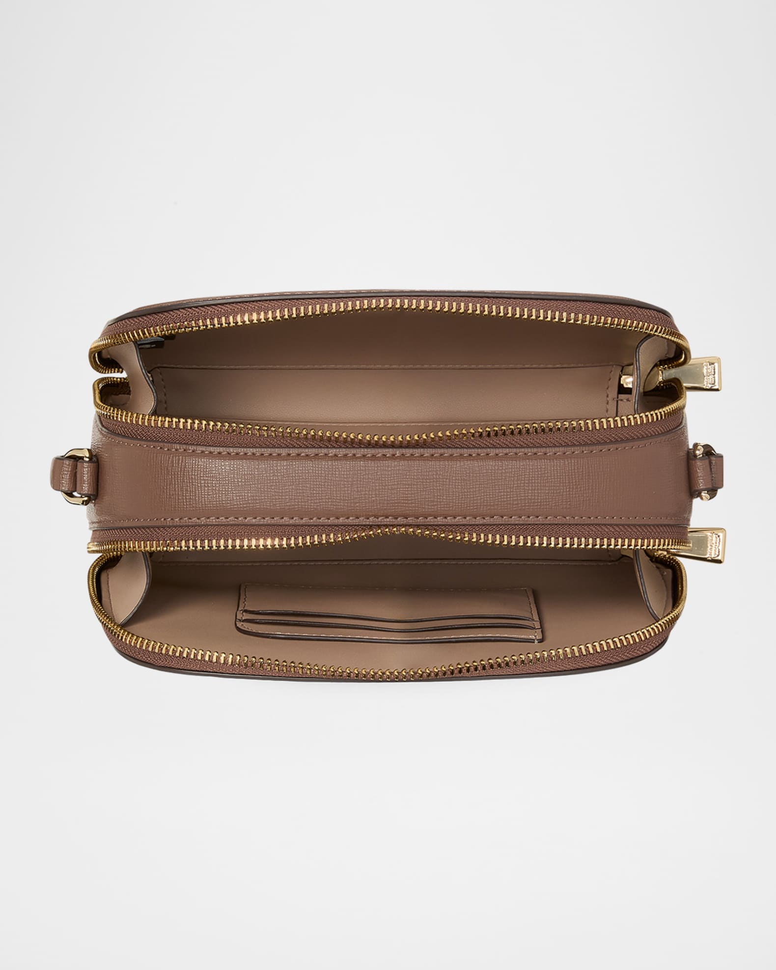 kate spade new york devin double-zip leather crossbody bag | Neiman Marcus