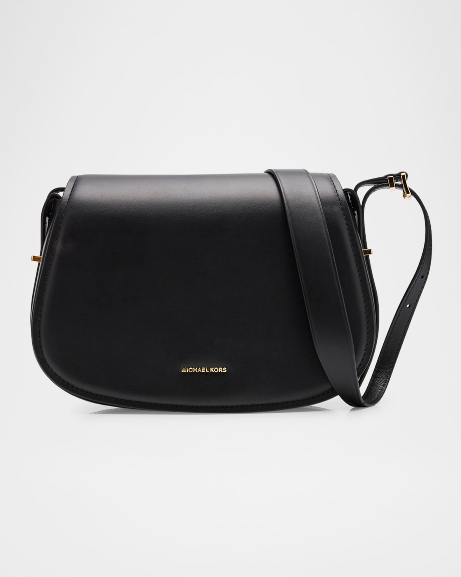 MICHAEL Michael Kors Lydia Medium Flap Leather Crossbody Bag | Neiman ...