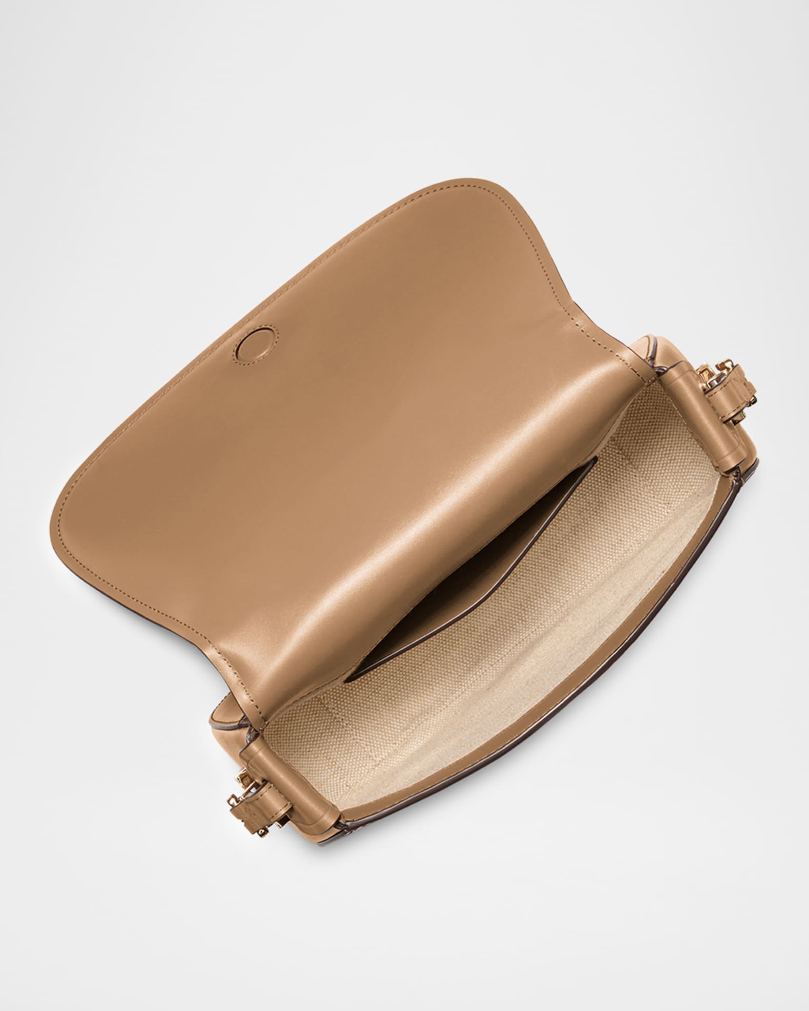 Lydia Medium Flap Leather Crossbody Bag | Neiman Marcus