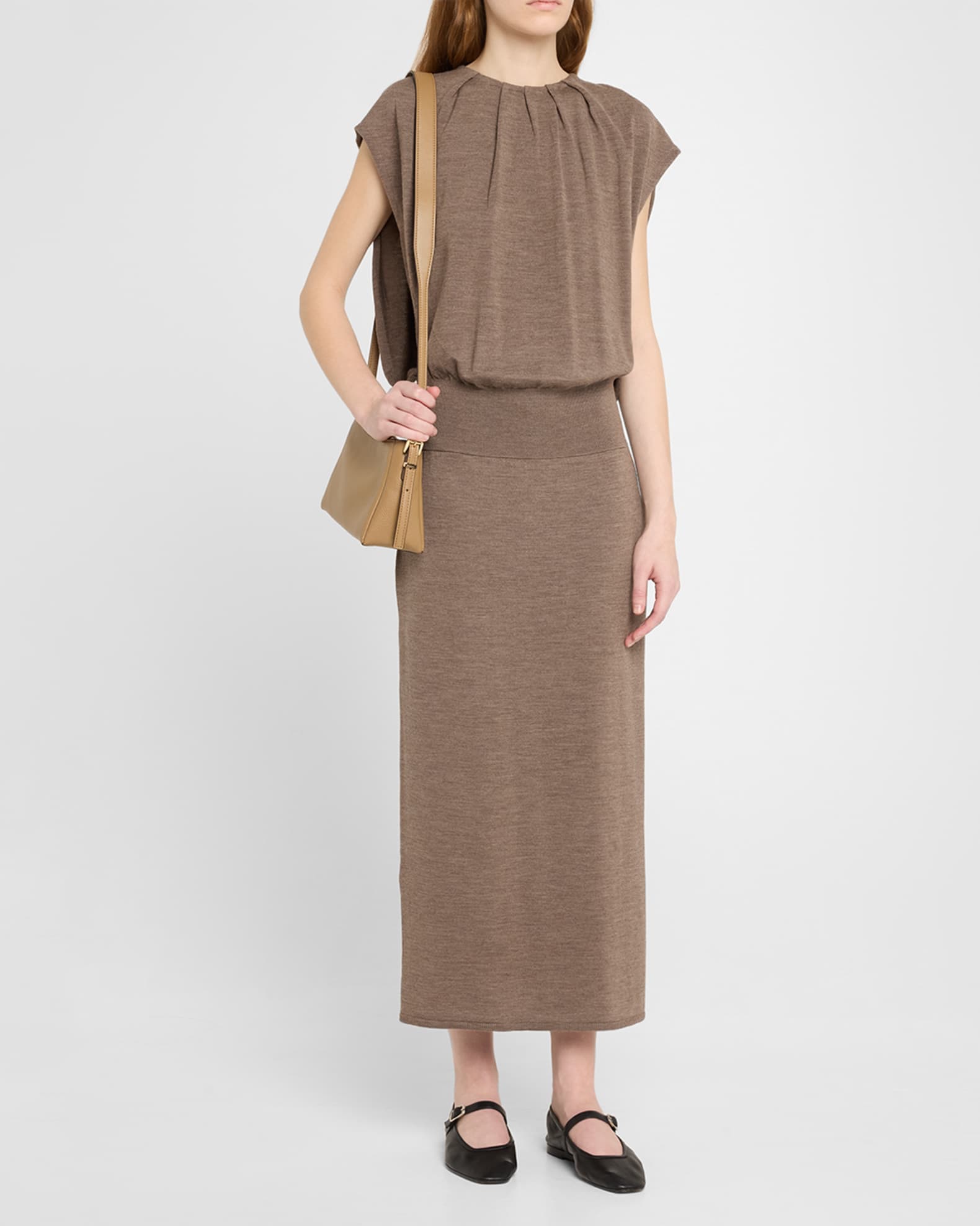 MICHAEL Michael Kors Moore Medium Leather Crossbody Bag | Neiman Marcus