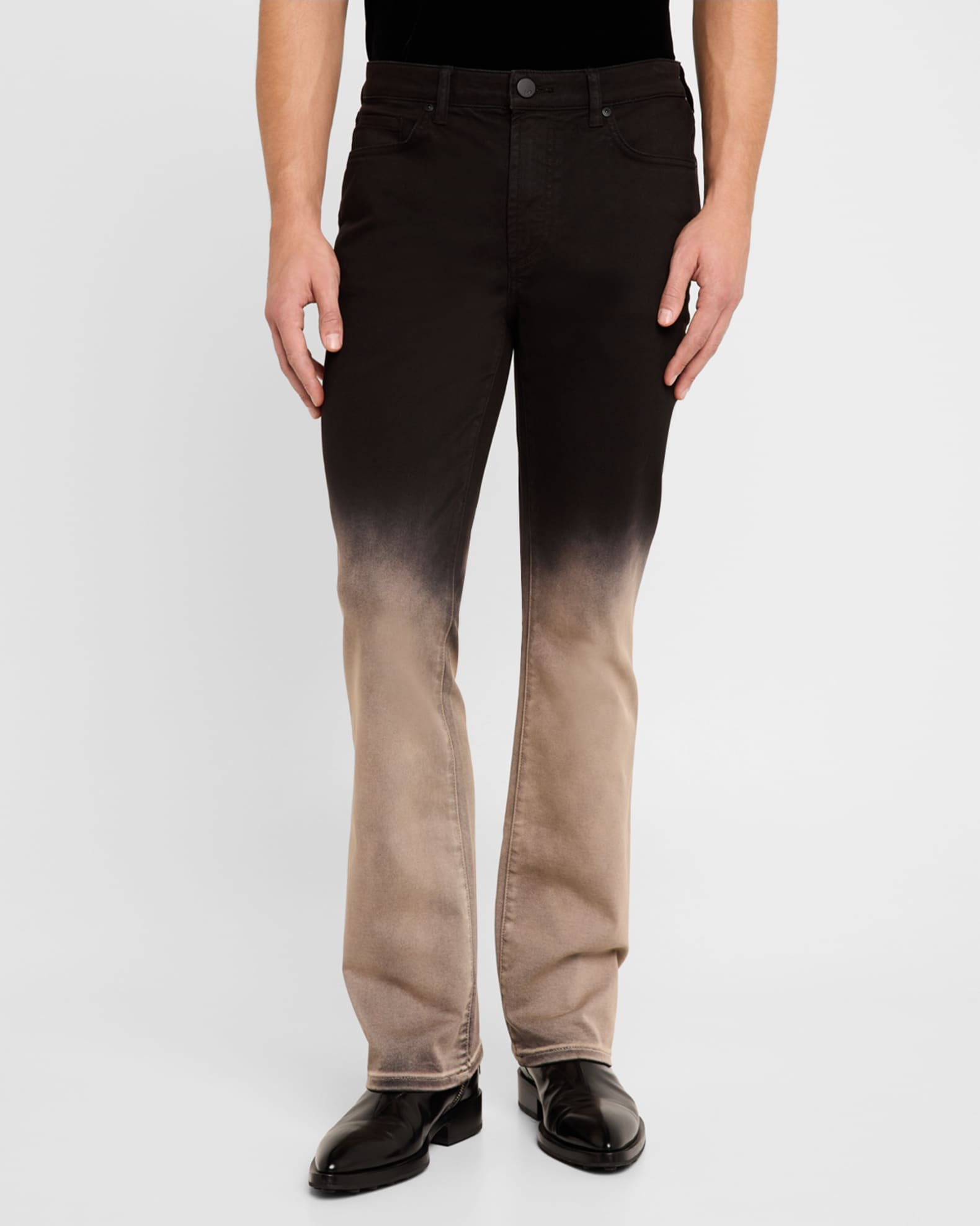 monfrere Men's Clint Ombre Bootcut Jeans | Neiman Marcus