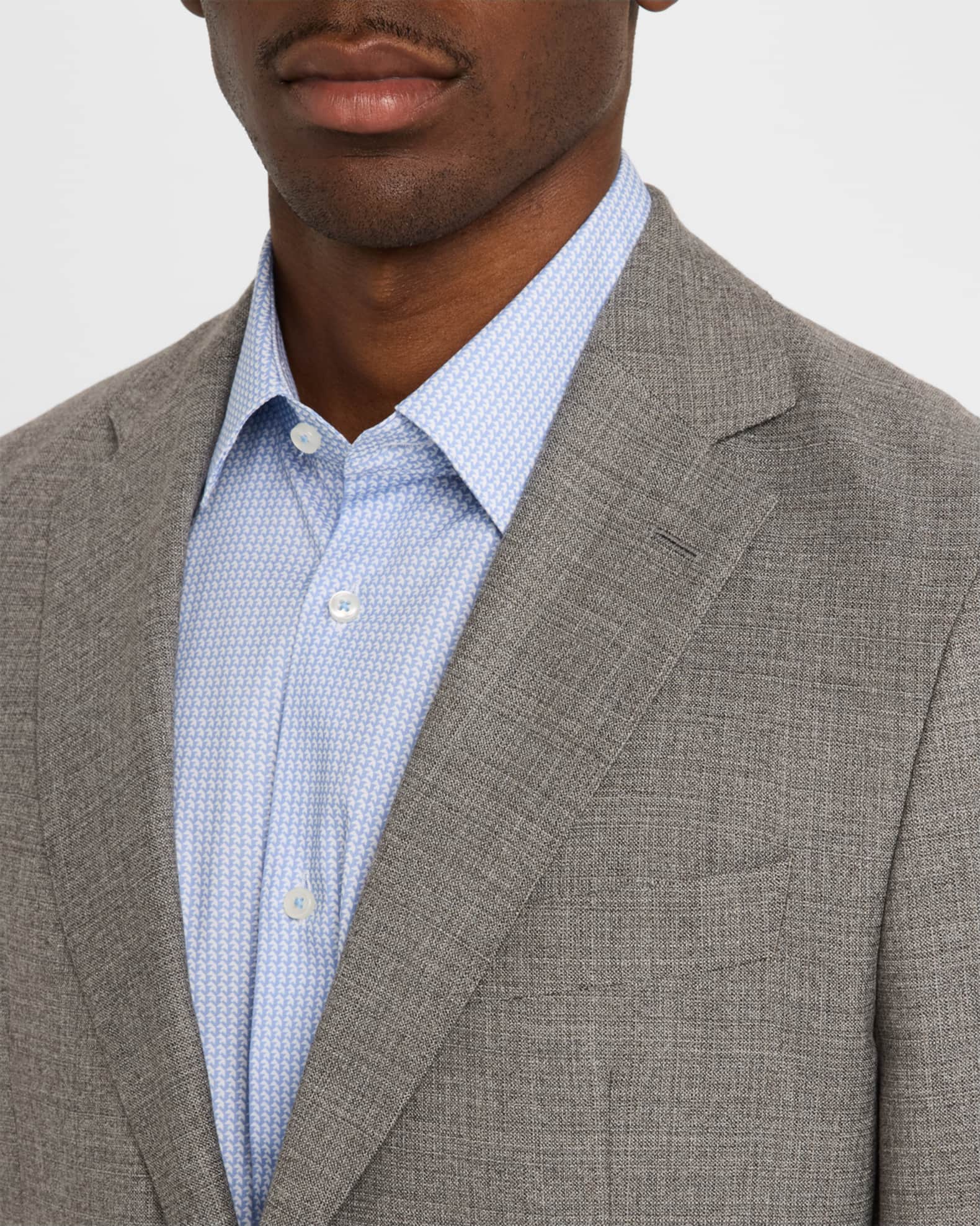 BOSS Men's Huge Wool Micro-Pattern Two-Piece Suit | Neiman Marcus