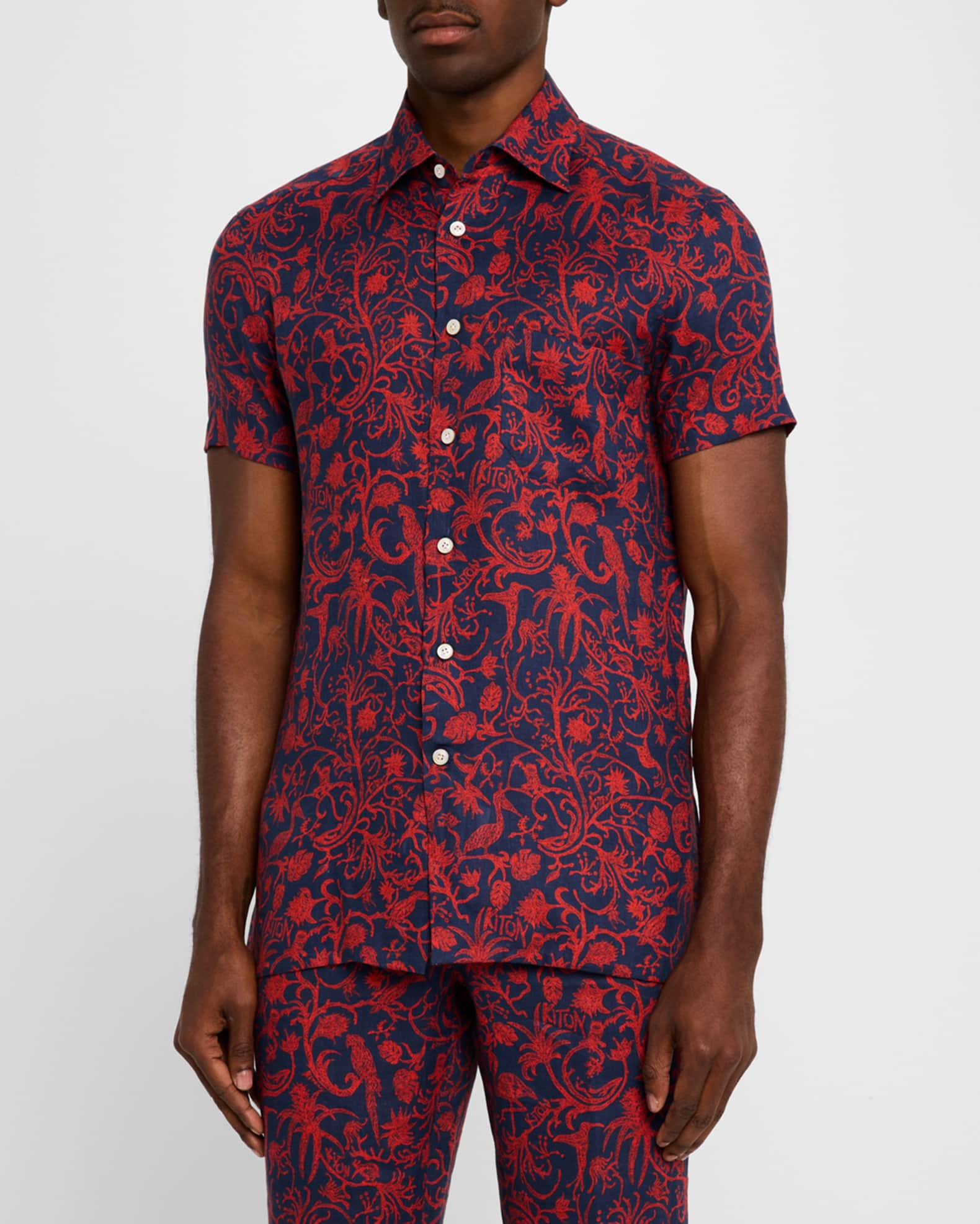 Men's Coral-Print Collection | Neiman Marcus