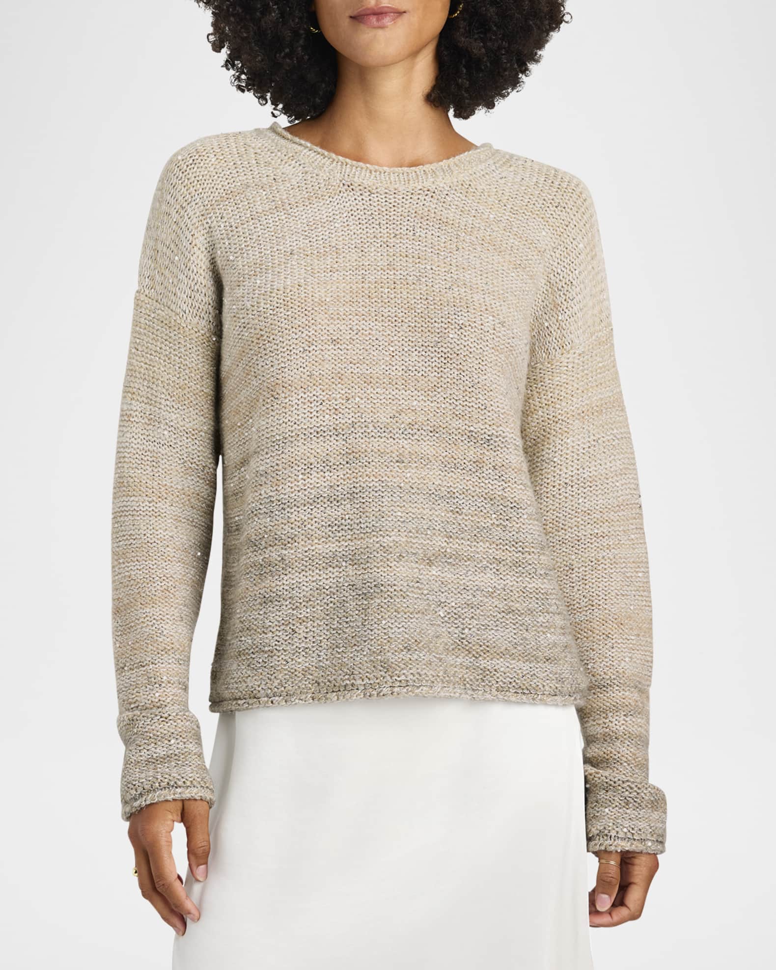 Splendid Elsa Sequined Sweater | Neiman Marcus