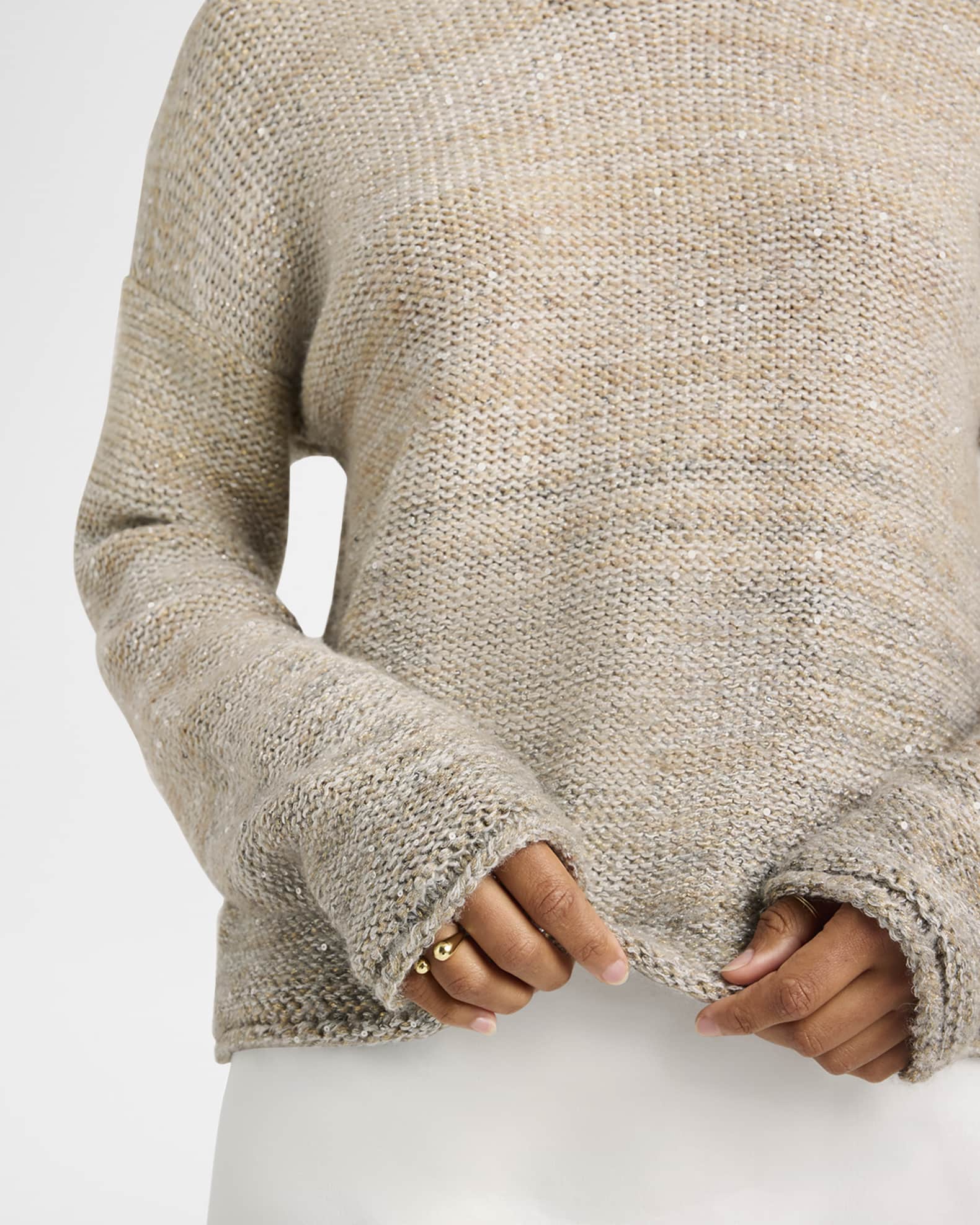 Splendid Elsa Sequined Sweater | Neiman Marcus