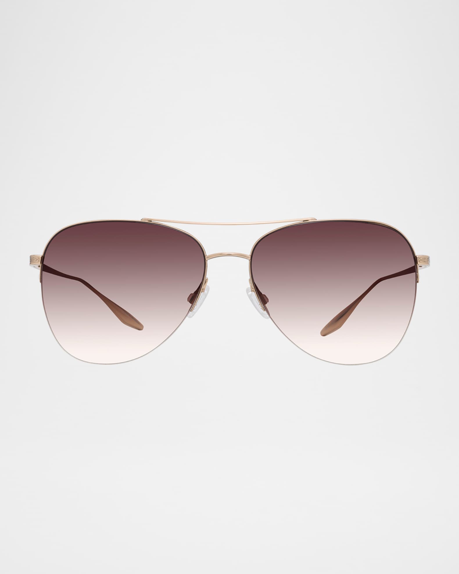 Barton Perreira Chevalier 57 Titanium Aviator Sunglasses | Neiman Marcus