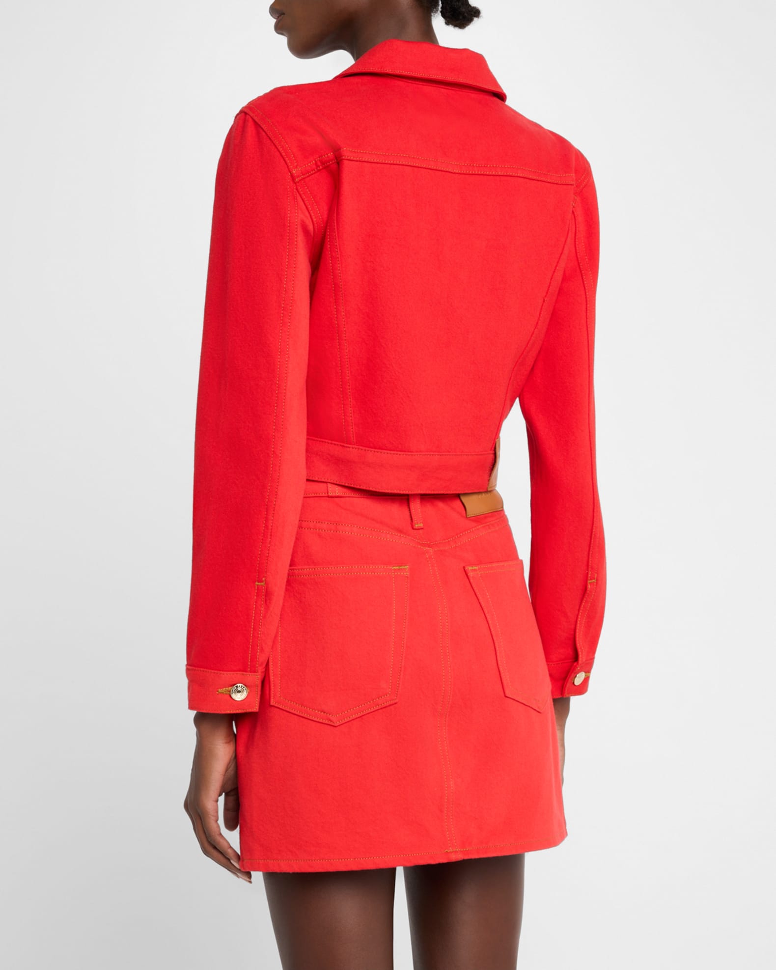 FRAME CH x FRAME The Tailored Denim Jacket | Neiman Marcus