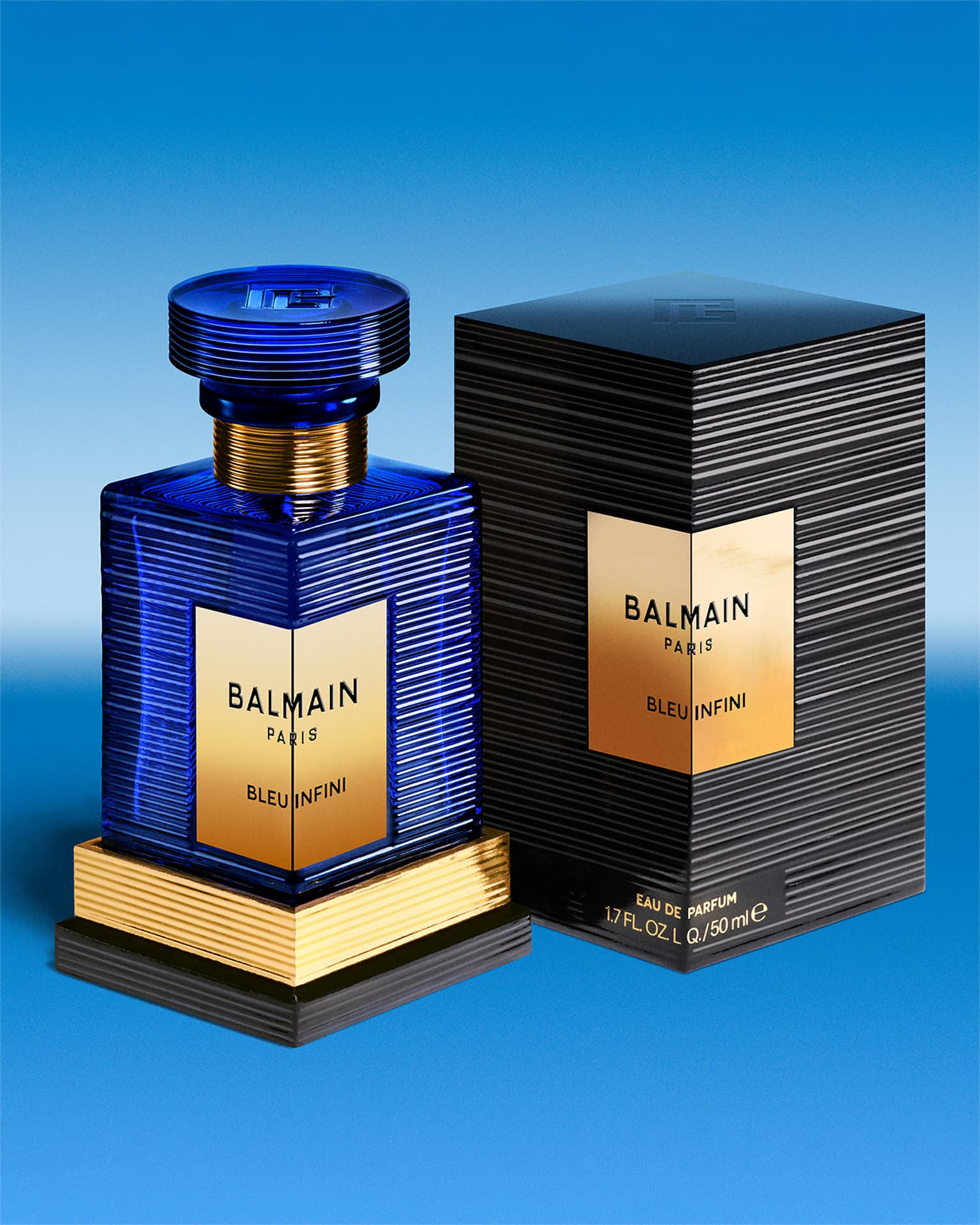 Balmain Beauty Bleu Infini Eau De Parfum, 50 mL | Neiman Marcus