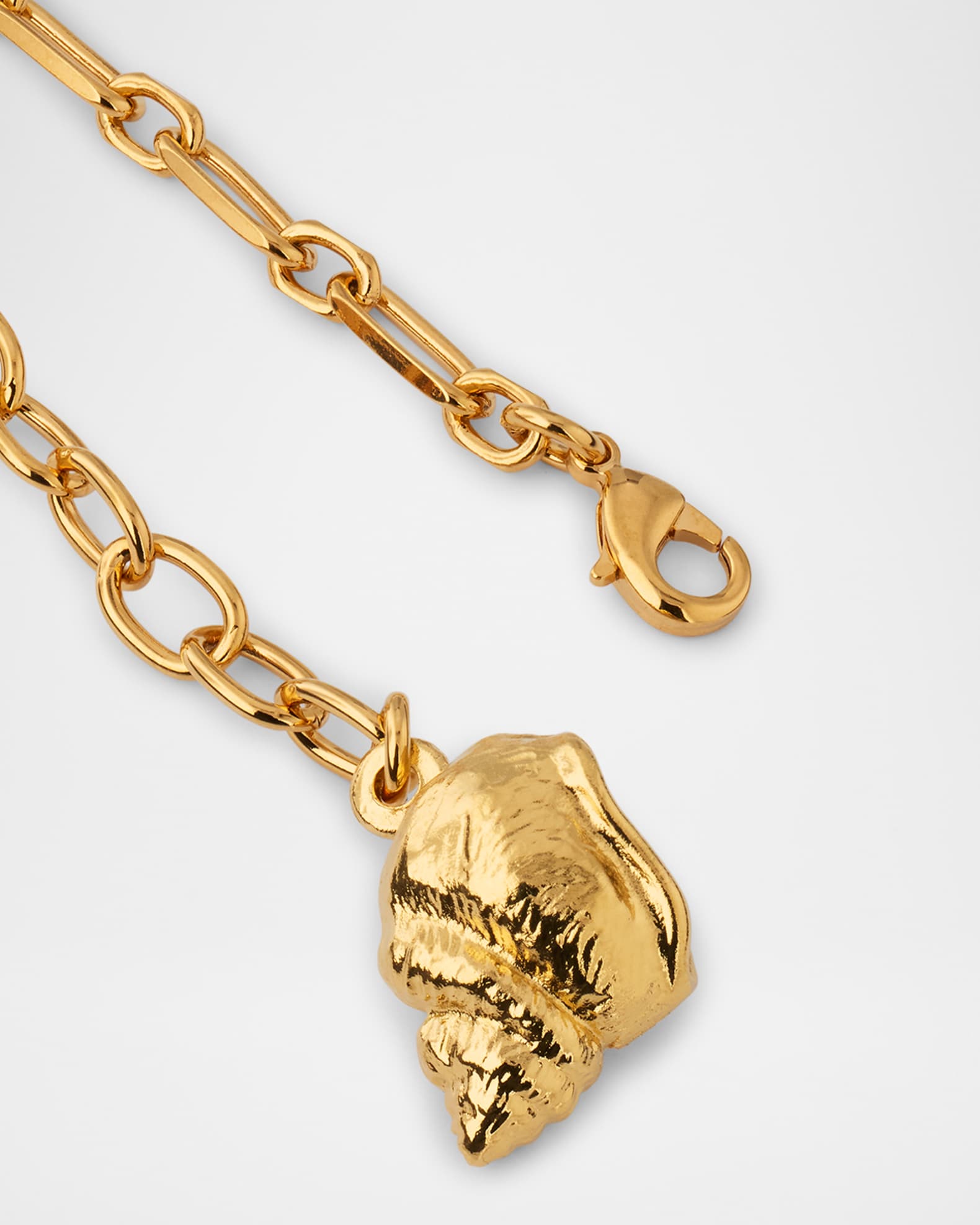 Oscar de la Renta Coral and Shell Pendant Necklace | Neiman Marcus