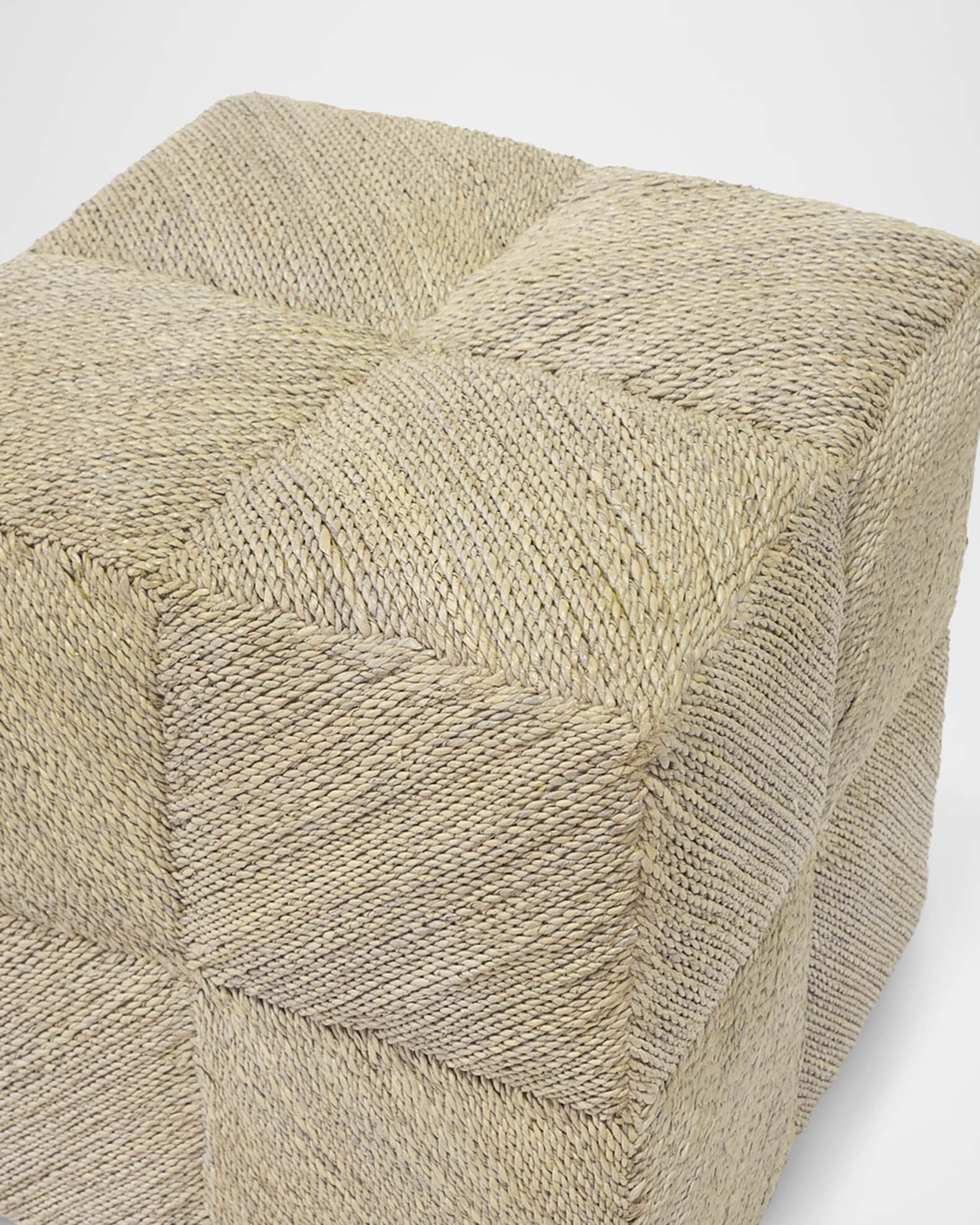 Palecek Ainsley Abaca Stool | Neiman Marcus