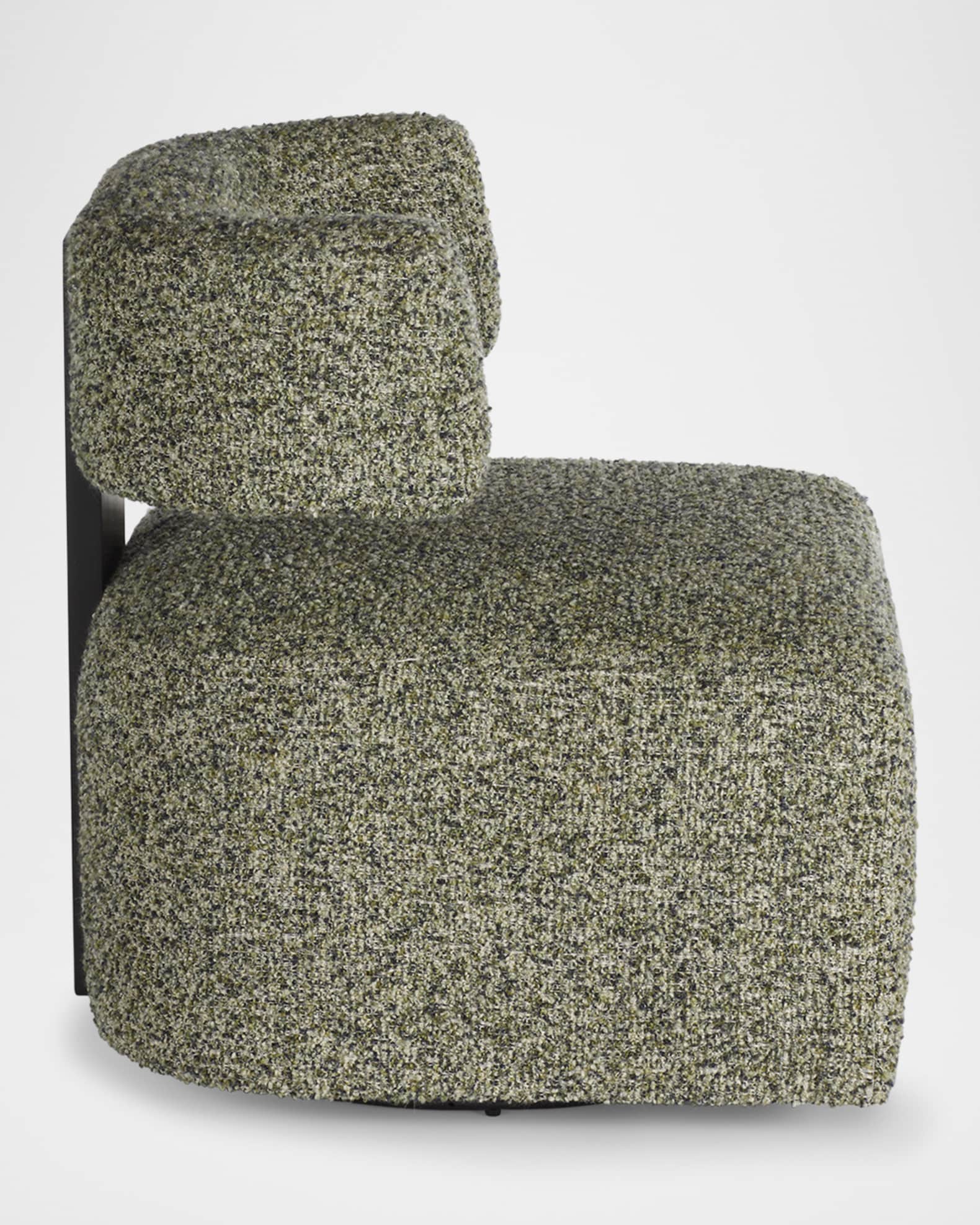 HF Custom Winslow Boucle Swivel Chair | Neiman Marcus