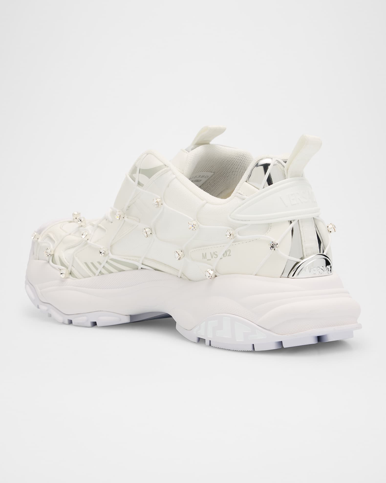 Versace Mercury M_VS_02 Leather Sneakers | Neiman Marcus