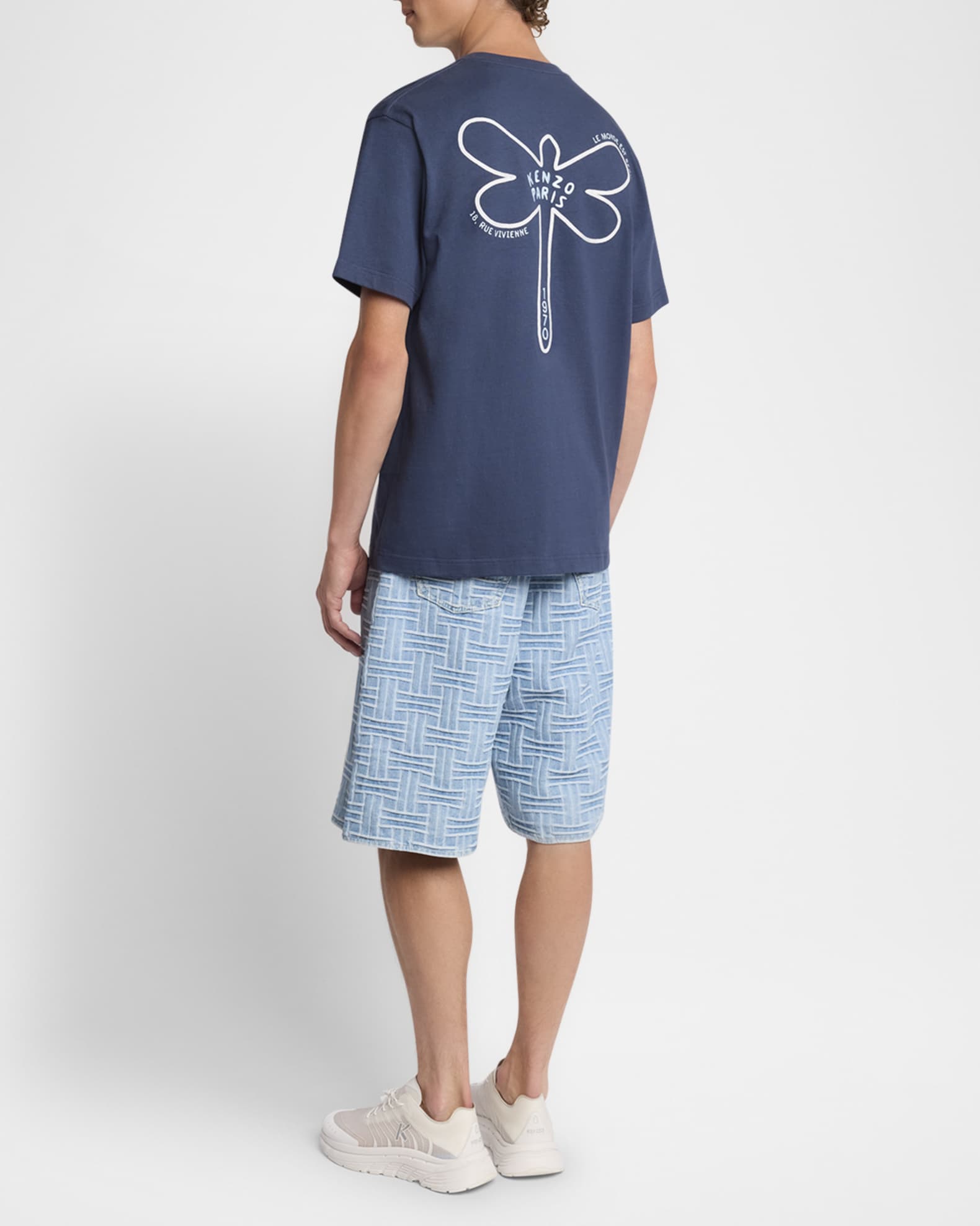 Kenzo Men's Embroidered Dragonfly T-Shirt | Neiman Marcus