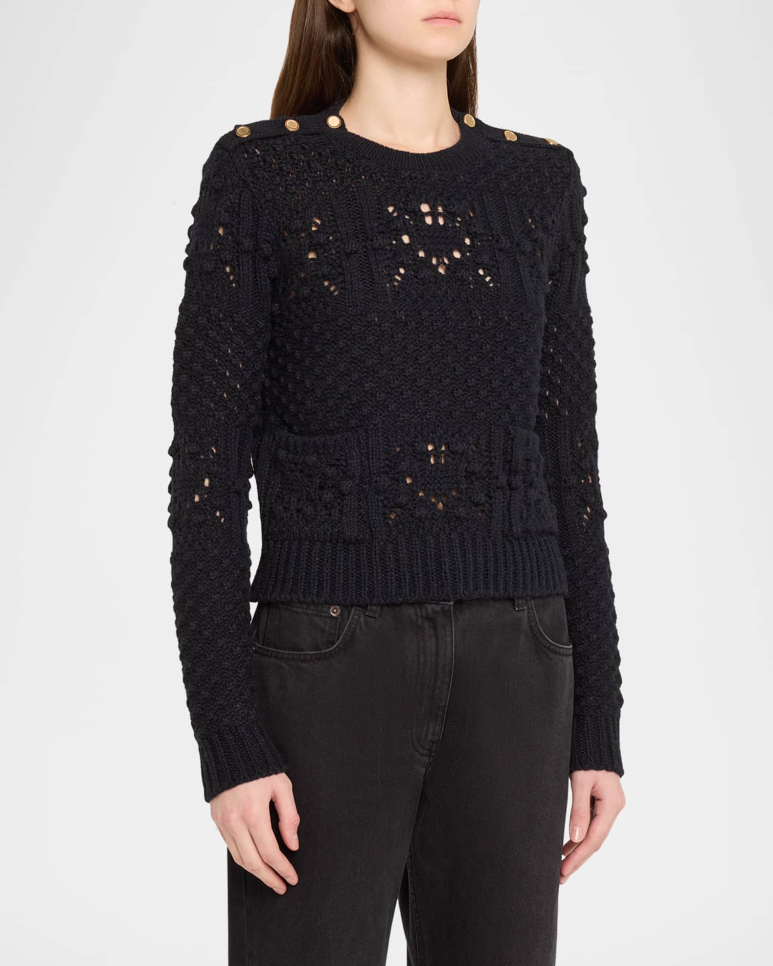 FRAME Patch Pocket Sweater | Neiman Marcus