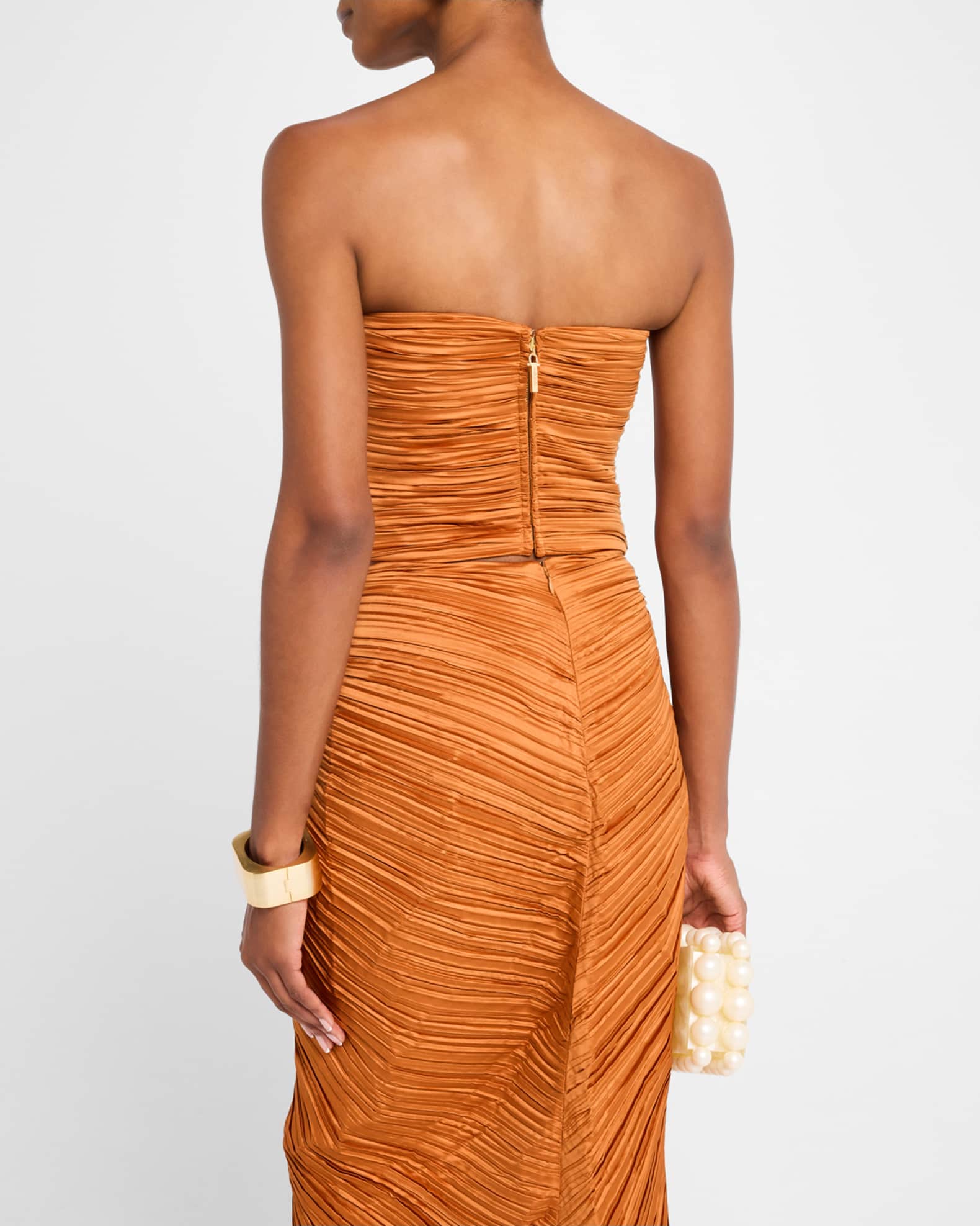 Cult Gaia Maria Plisse Top | Neiman Marcus