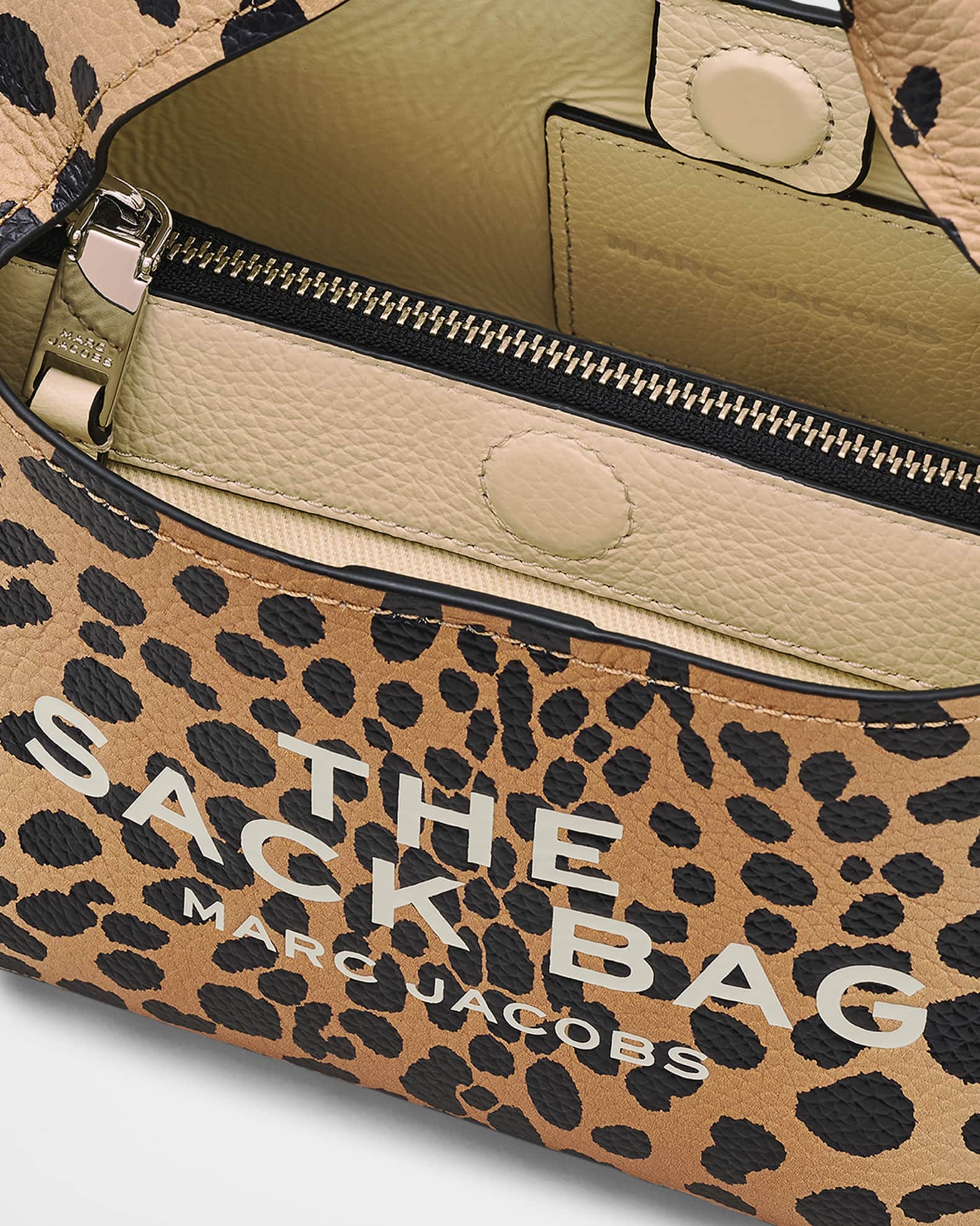 Marc Jacobs The Mini Cheetah Sack Shoulder Bag | Neiman Marcus
