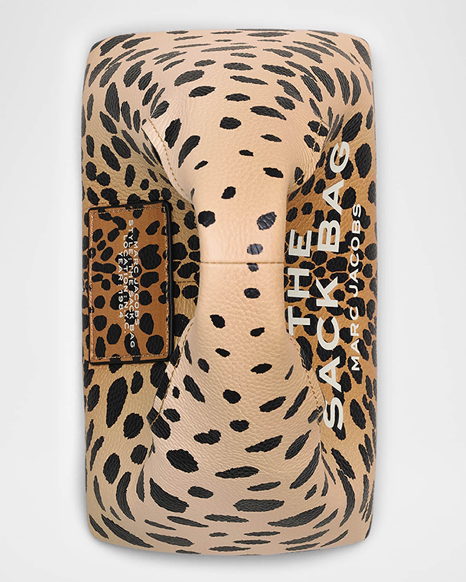 Marc Jacobs The Mini Cheetah Sack Shoulder Bag | Neiman Marcus