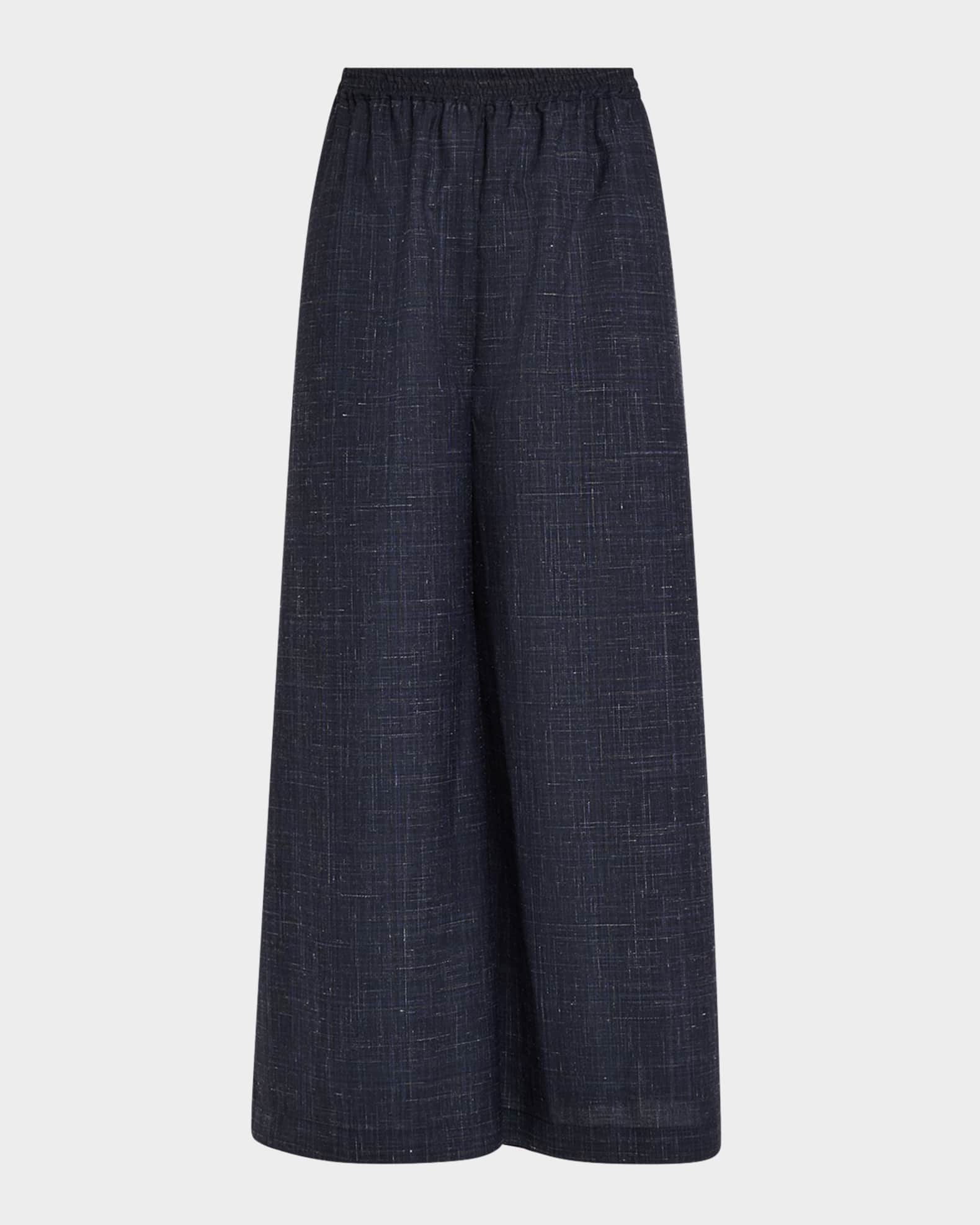 Eskandar Flared Culotte Pants | Neiman Marcus