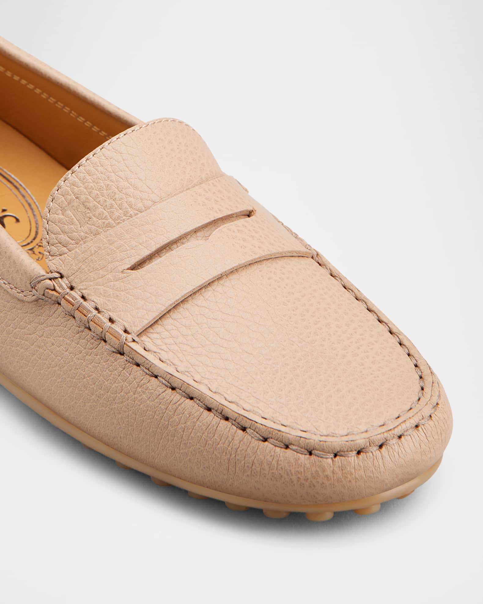 Tod's Gommino Calfskin Penny Driver Loafers | Neiman Marcus
