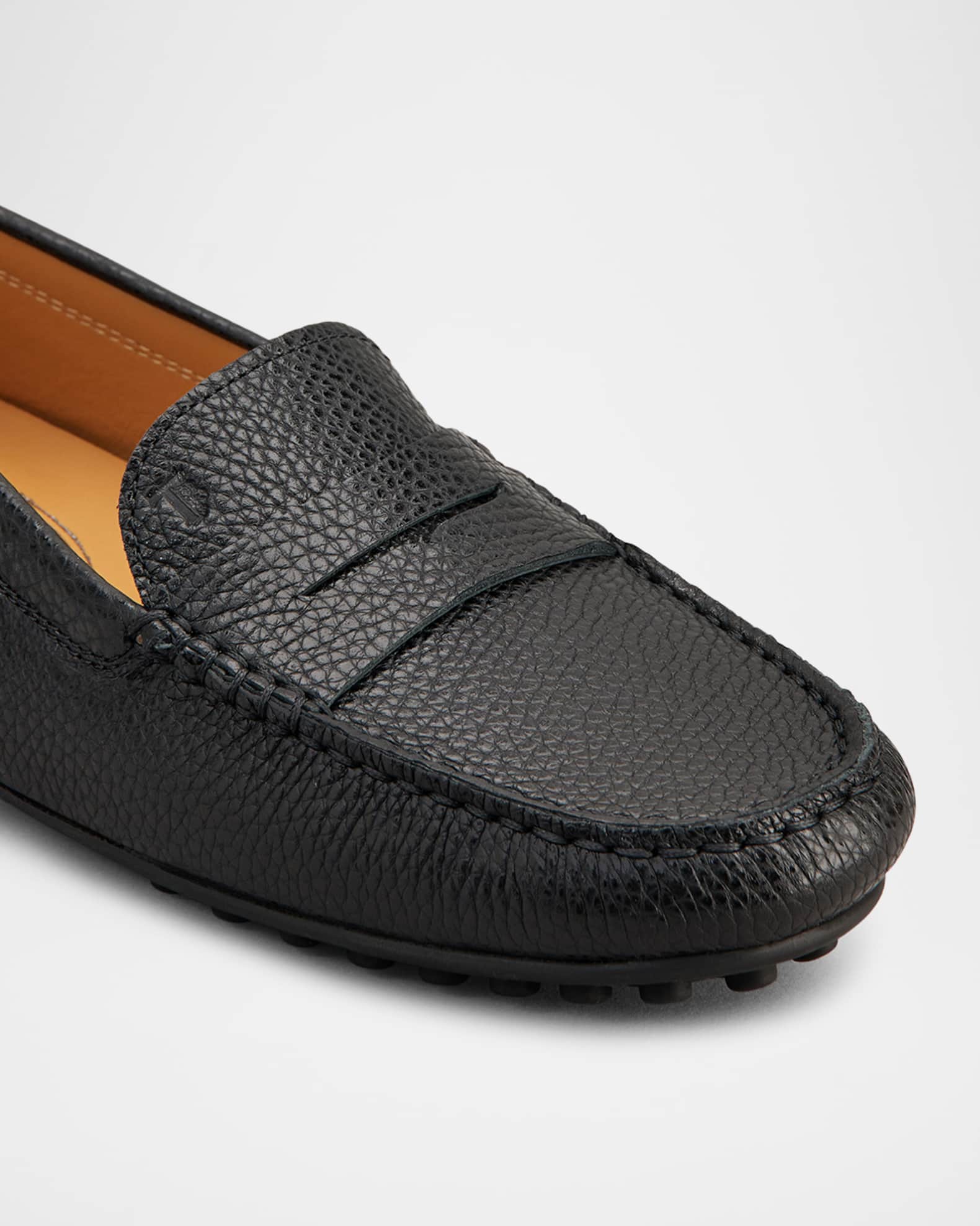 Tod's Gommino Calfskin Penny Driver Loafers | Neiman Marcus
