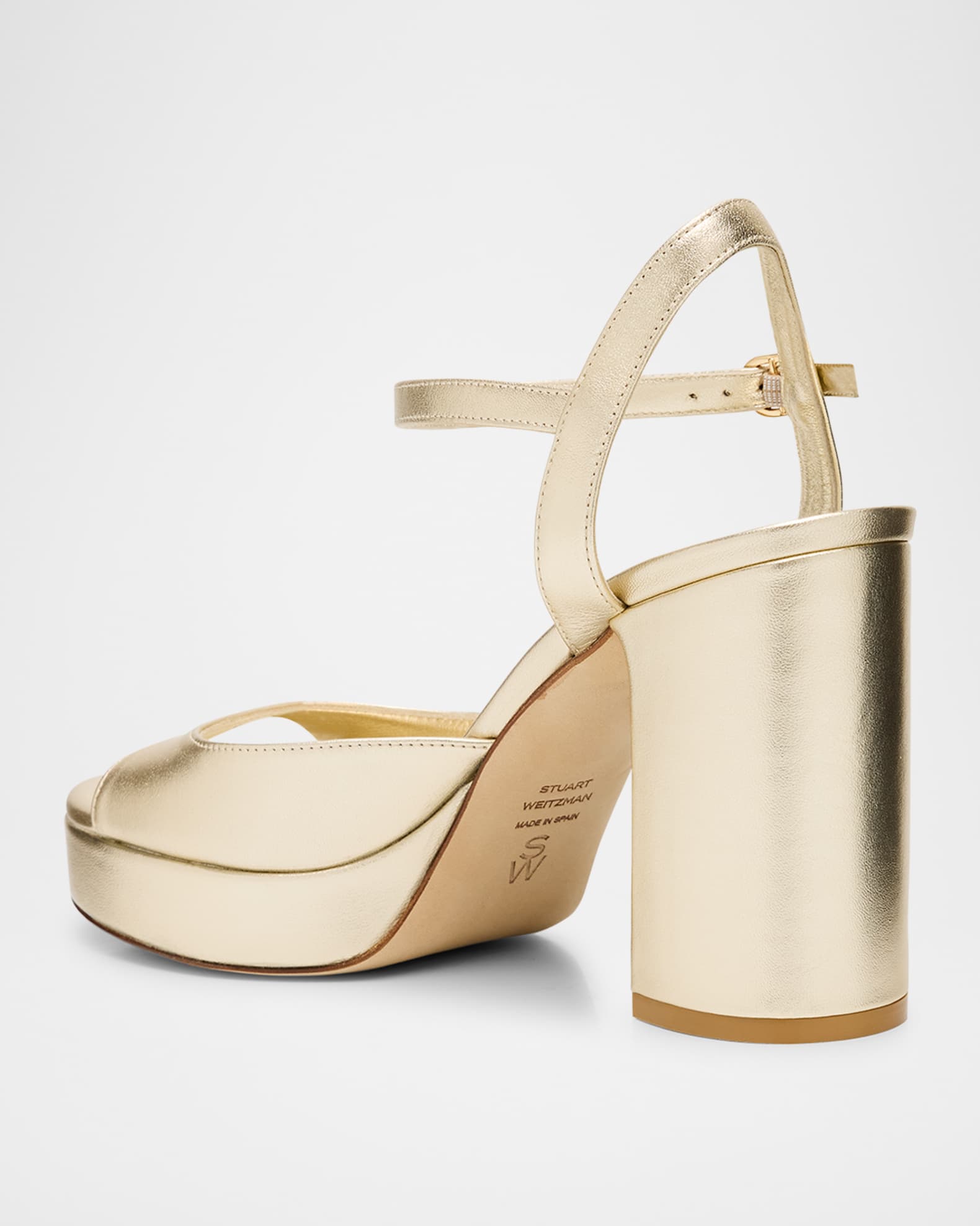 Stuart Weitzman Dayna II Platform Sandals | Neiman Marcus