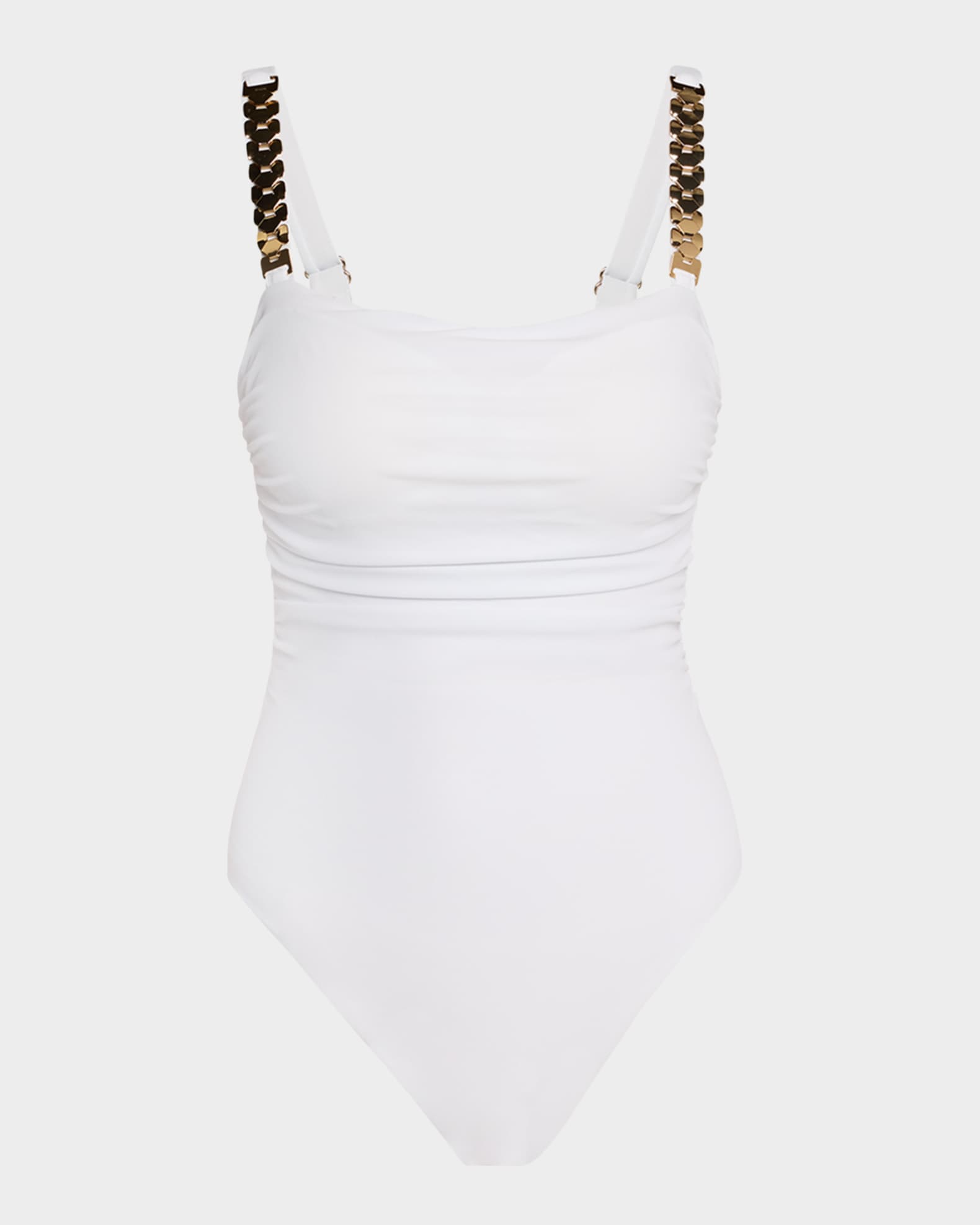 Ramy Brook Hudson Chain One-Piece Swimsuit | Neiman Marcus