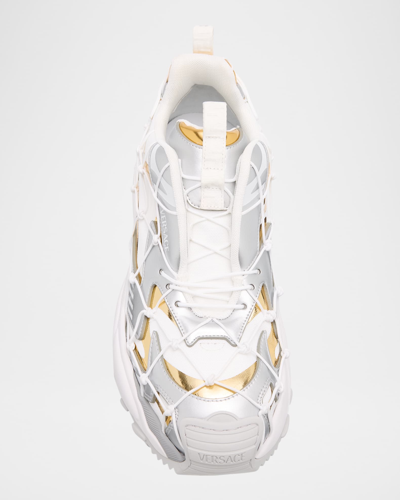 Versace Men's Mercury V3 Net Sneakers | Neiman Marcus