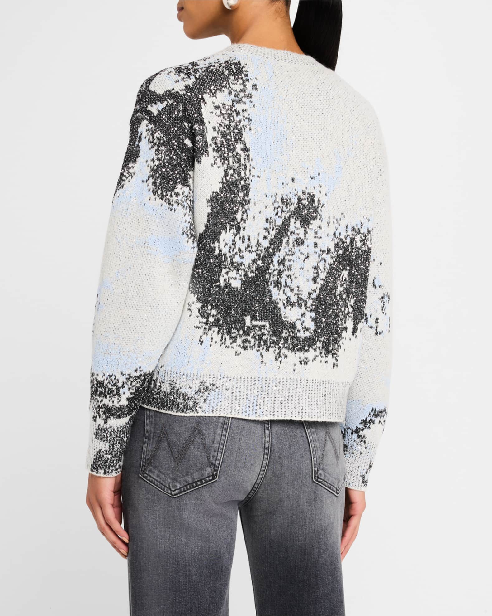 Rag & Bone Estelle Crewneck Sweater | Neiman Marcus