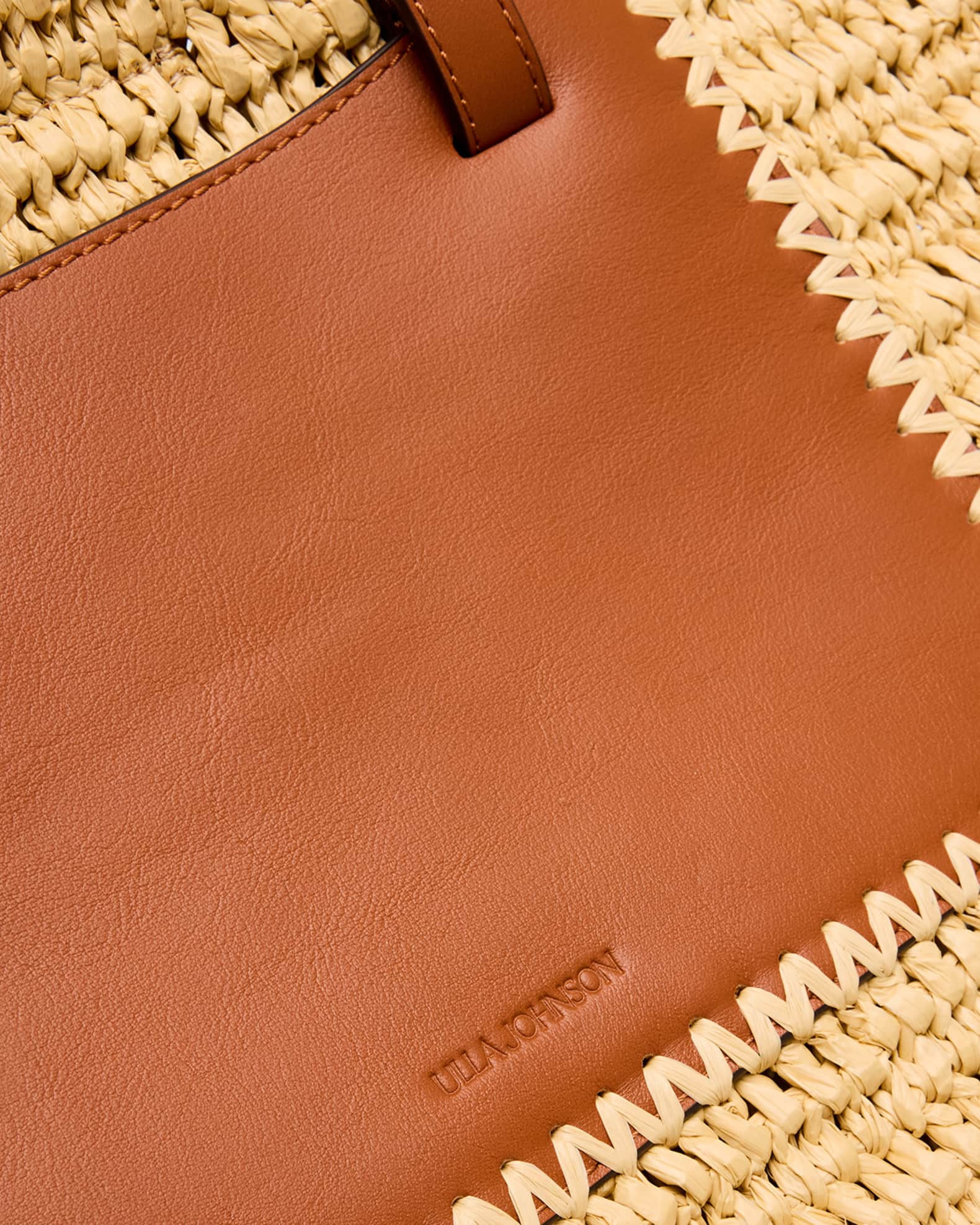 Ulla Johnson Lali Large Raffia Tote Bag | Neiman Marcus