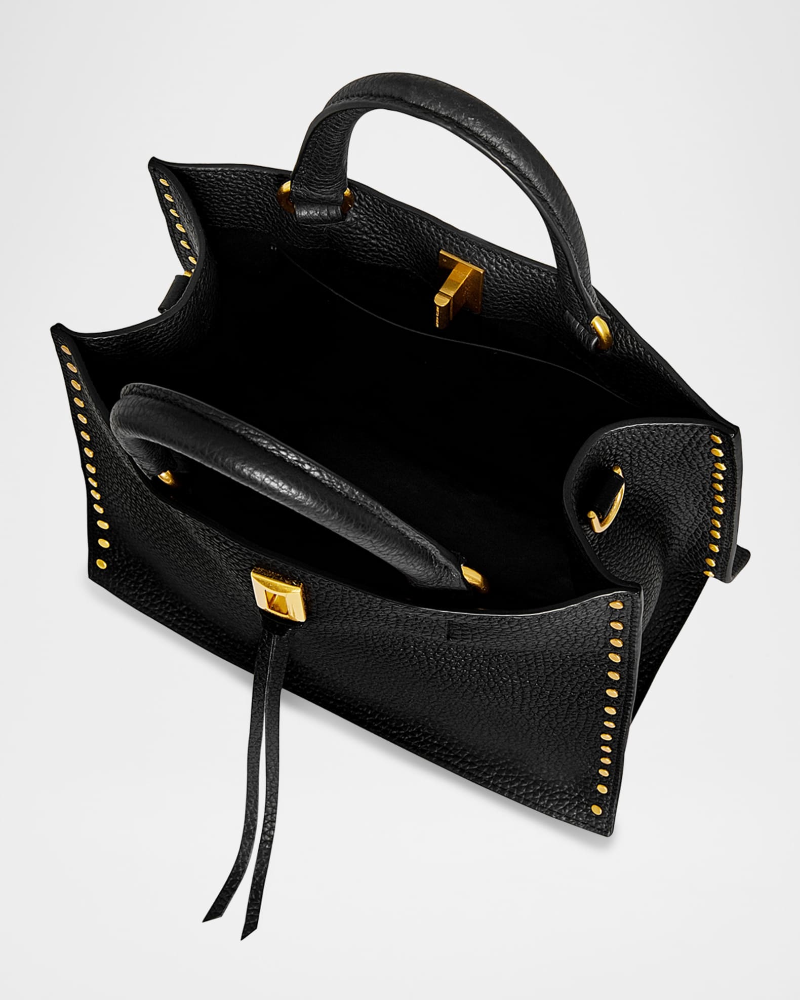 Rebecca Minkoff Darren Small Studded Leather Tote Bag | Neiman Marcus