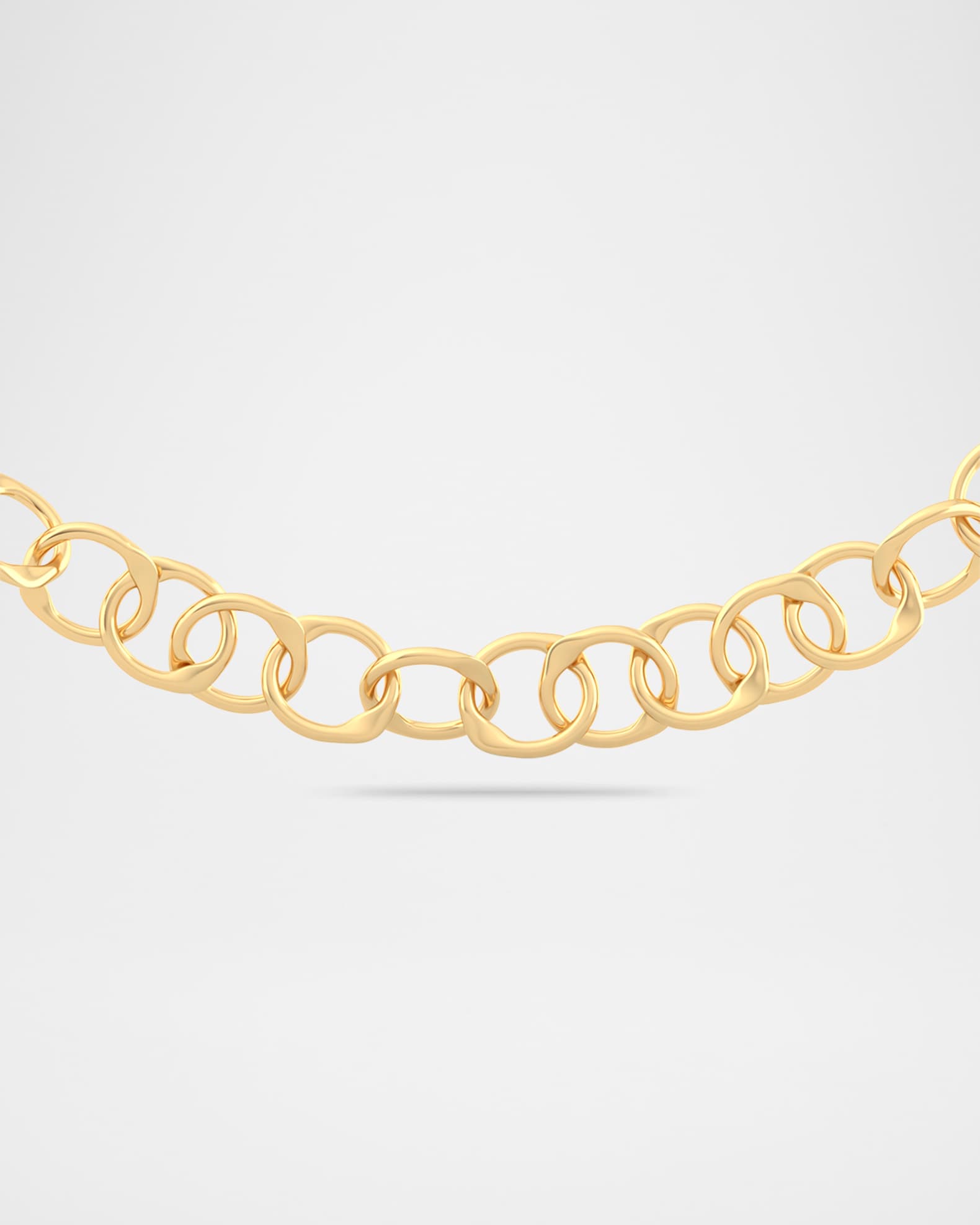 Jamie Turner 18K Gold Laurel Chain Necklace | Neiman Marcus