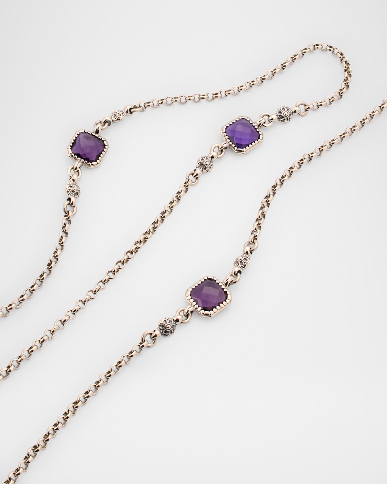 Konstantino Anthos Square Station Necklace | Neiman Marcus