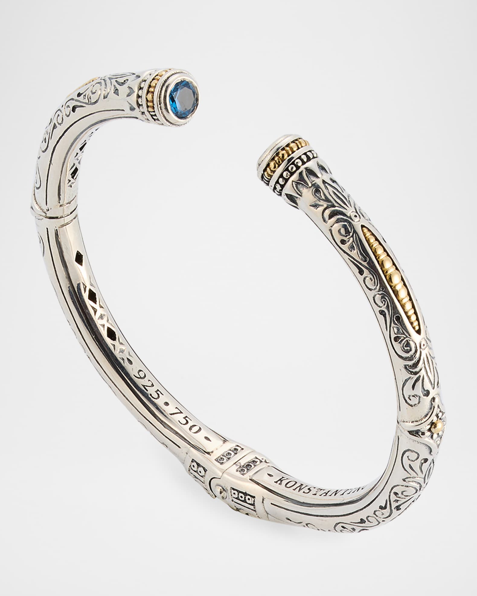 Konstantino Karia Lydian Echo Deep Blue Spinel Bracelet | Neiman Marcus