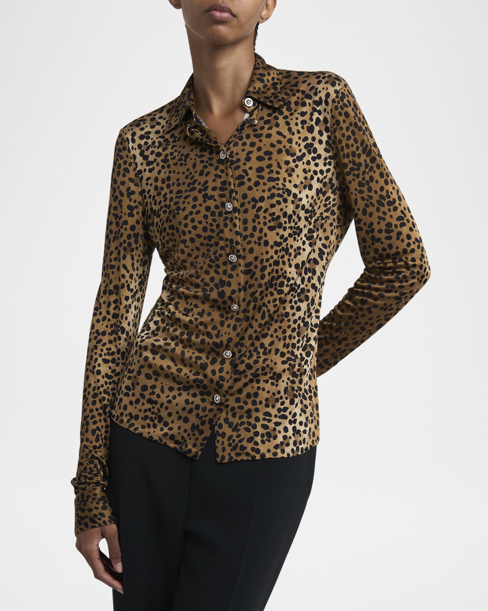 versace leopard shirt