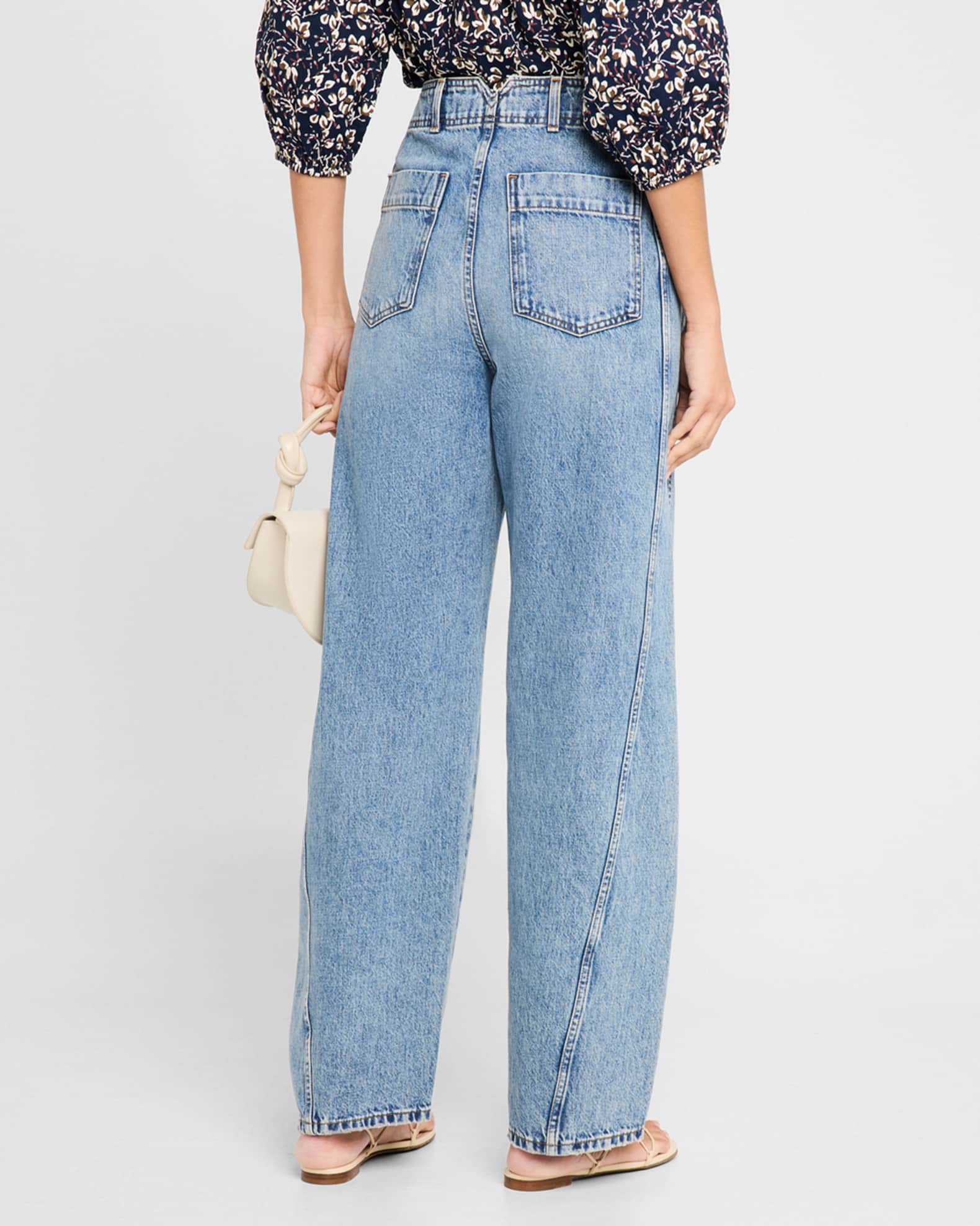 Apiece Apart Meridian High-Rise Boyfriend Jeans | Neiman Marcus
