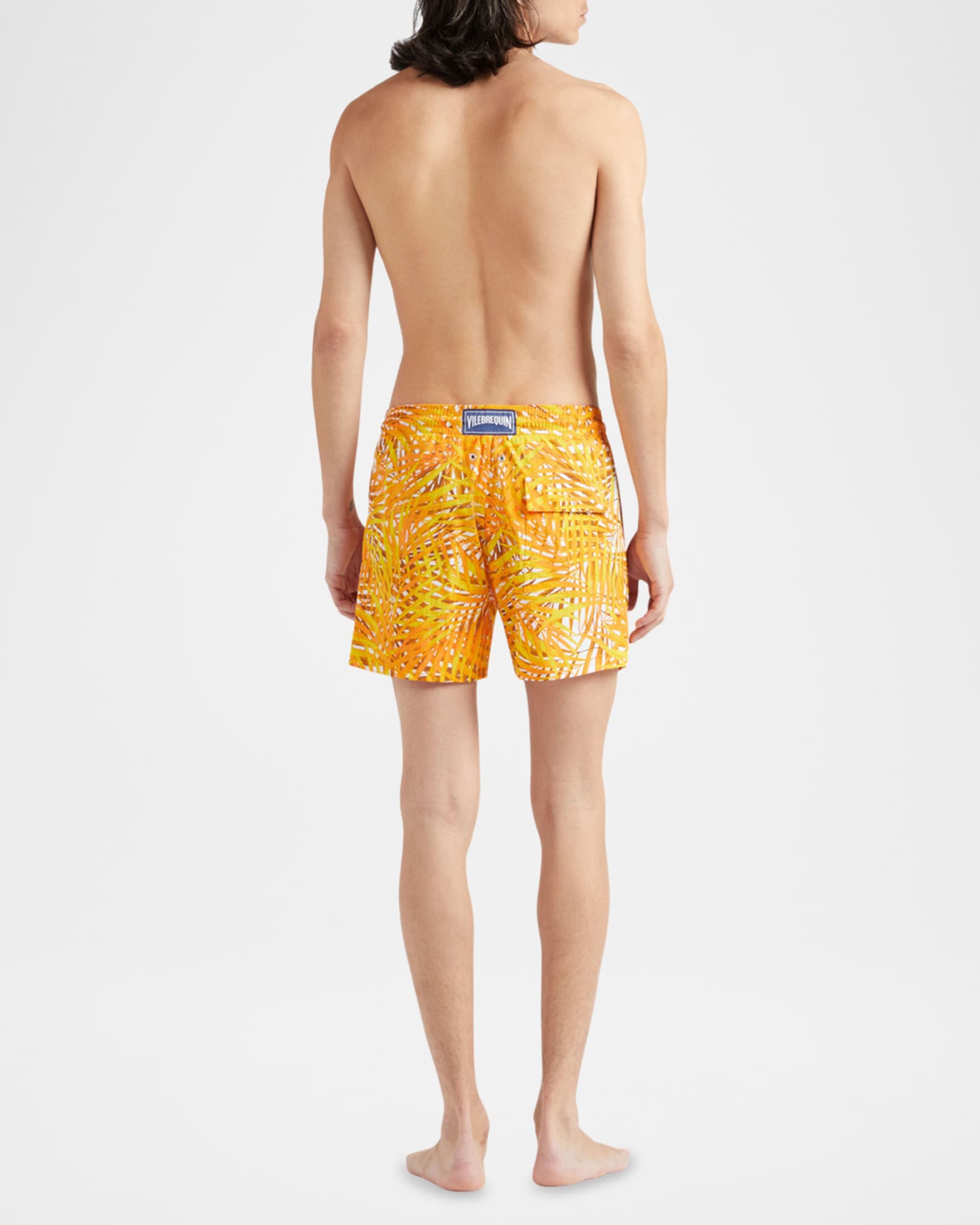 Vilebrequin Men's Palm Leaves Swim Shorts | Neiman Marcus