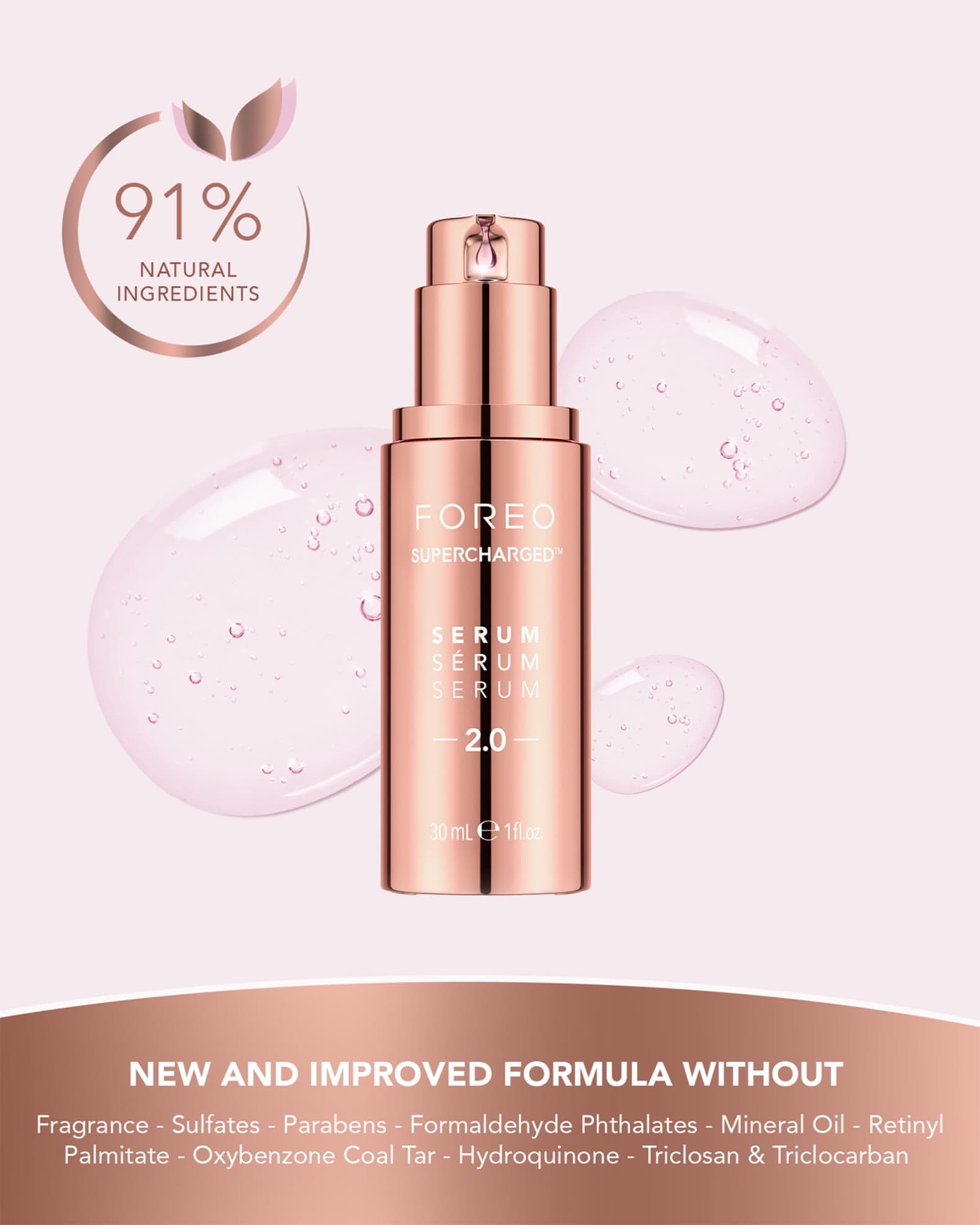 Foreo Supercharged Serum 2.0, 1 oz. | Neiman Marcus