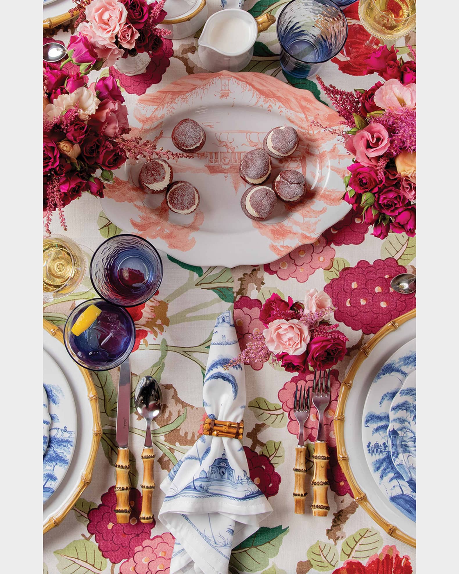 Juliska Country Estate Napkins, Delft Blue - Set of 4 | Neiman Marcus