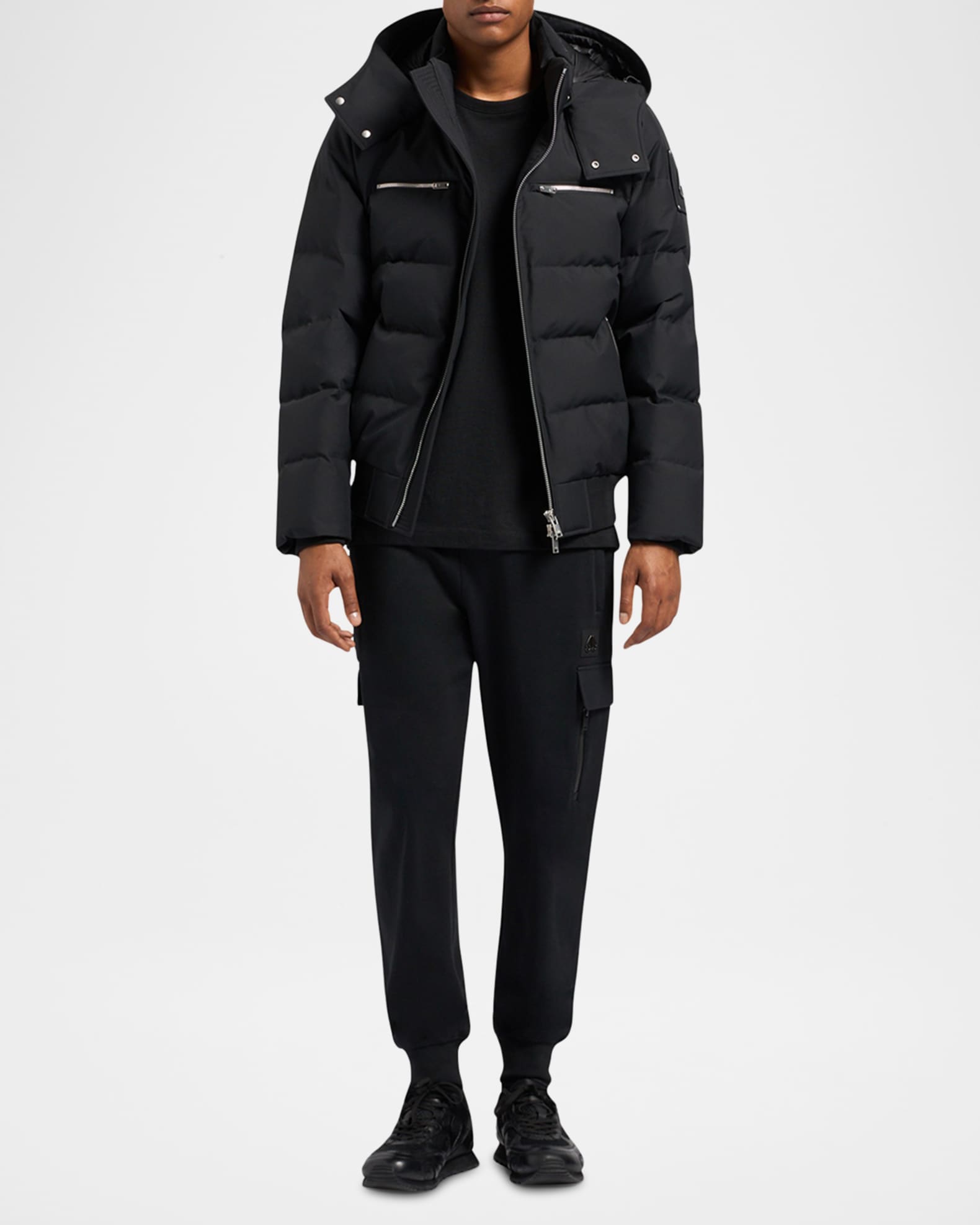 Moose Knuckles Men's Cloud Bomber Jacket | Neiman Marcus