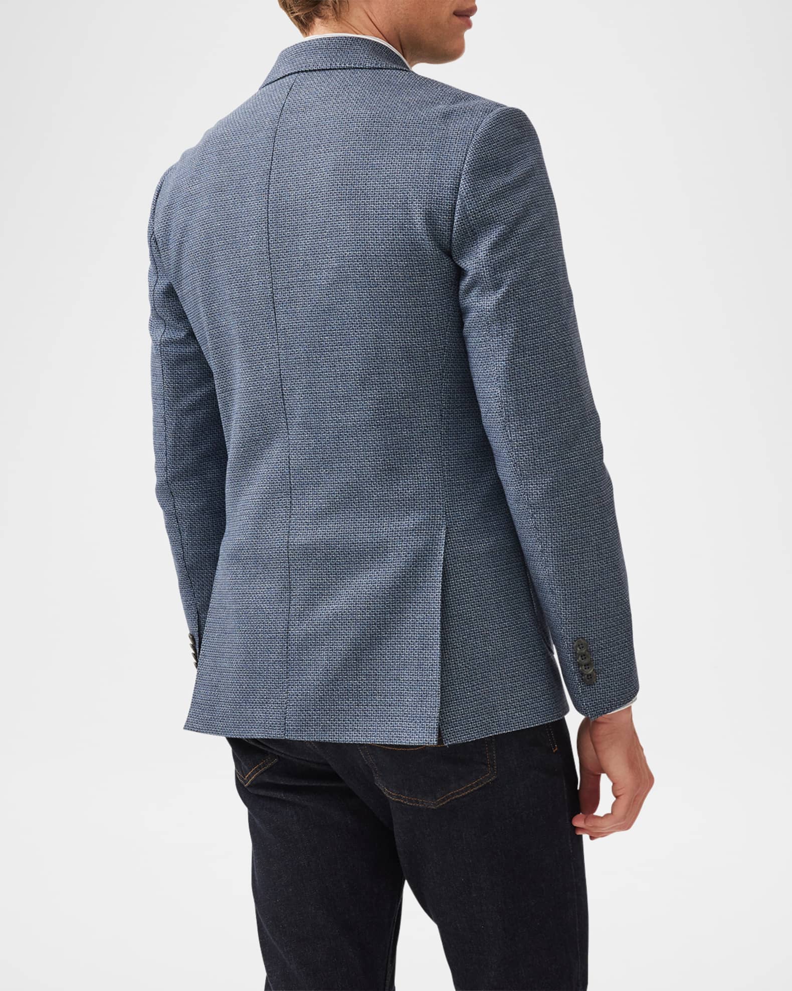 Rodd & Gunn Men's Thorton Wool Hopsack Sports Fit Jacket | Neiman Marcus