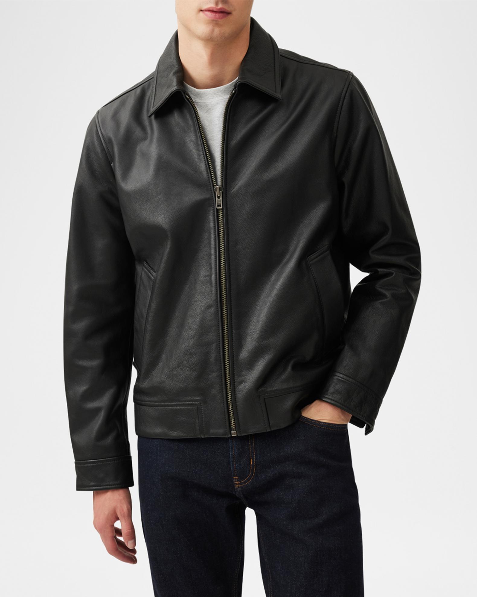 Rodd And Gunn Leather Jacket