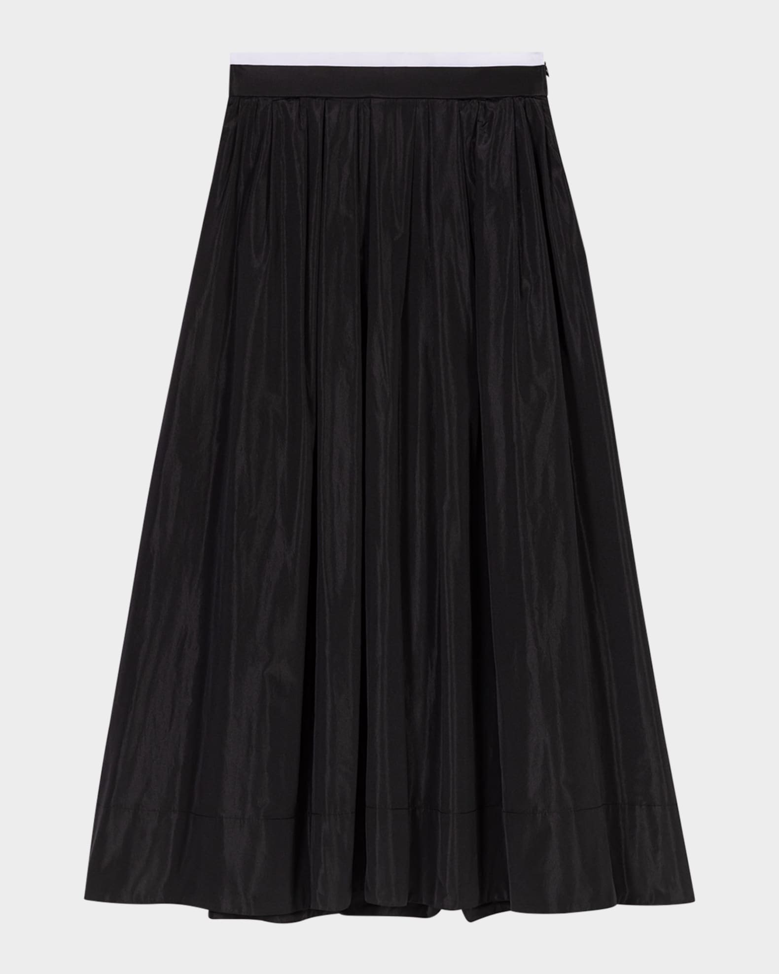 Maje Juraly Technical Midi Skirt | Neiman Marcus